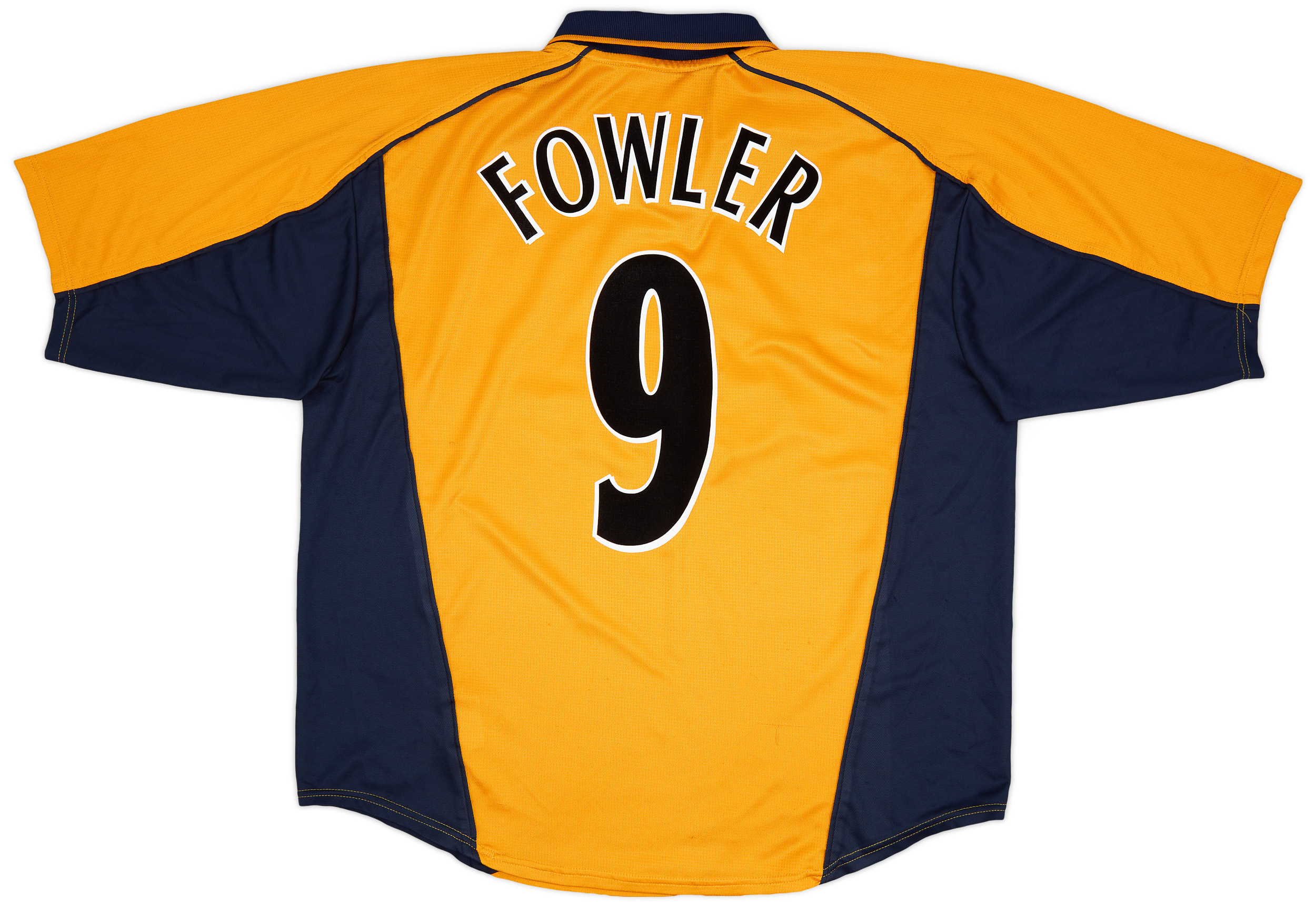 2000-02 Liverpool Away Shirt Fowler #9 - 8/10 - (XL)