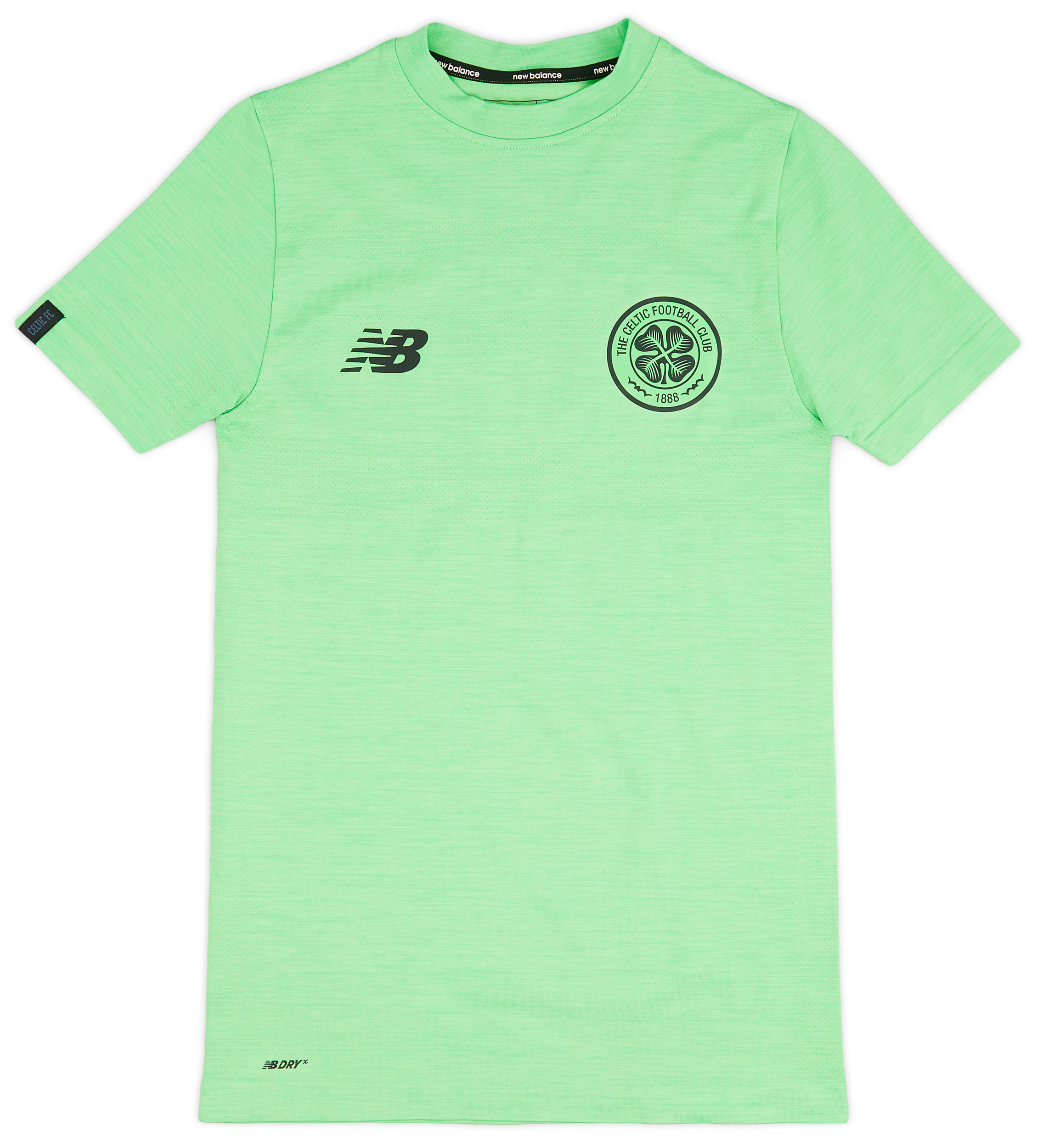 2017-18 Celtic New Balance Training Shirt - 9/10 - (S)