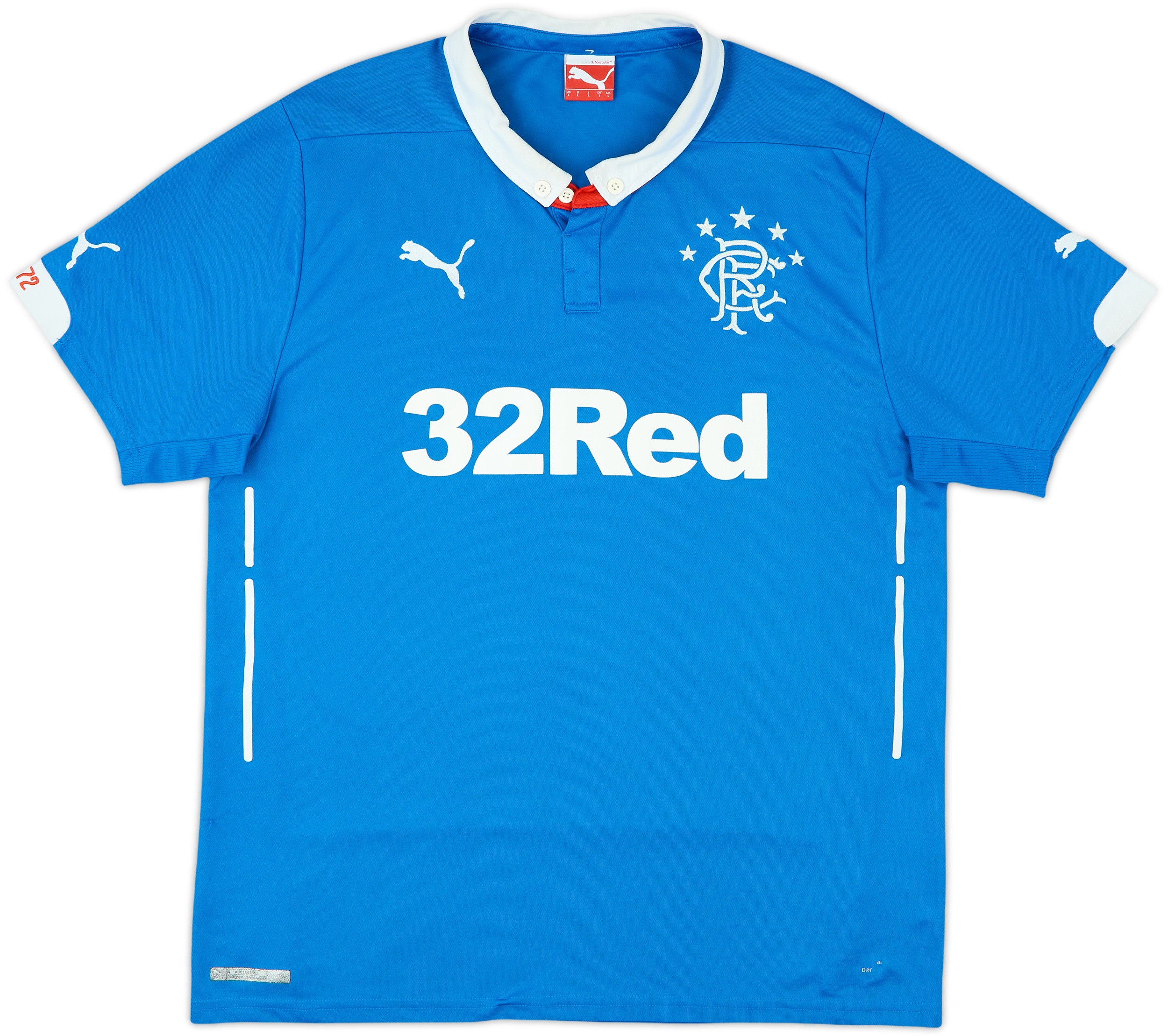 2014-15 Rangers Home Shirt - 8/10 - (L)