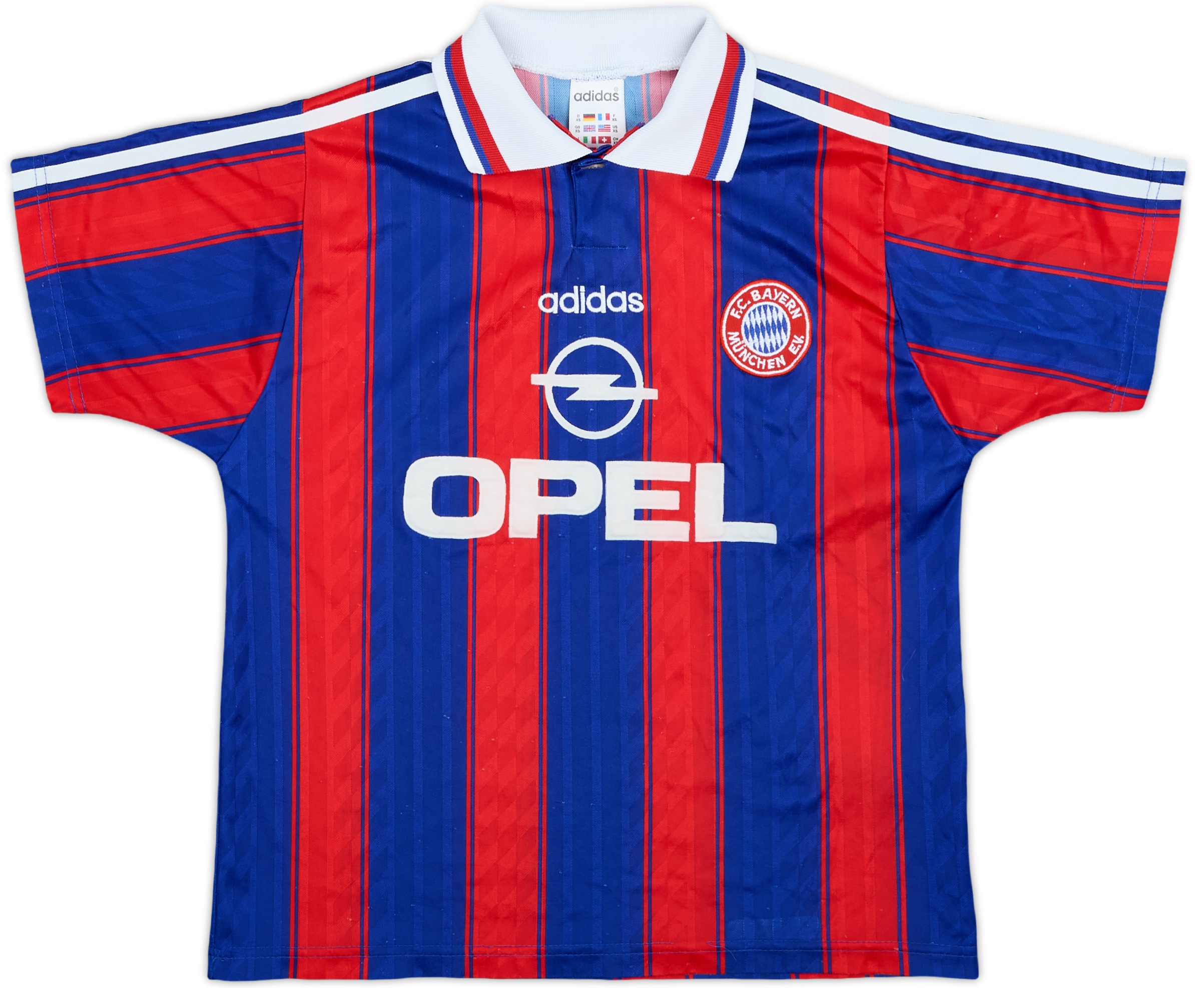 1995-97 Bayern Munich Home Shirt - 9/10 - (XS)