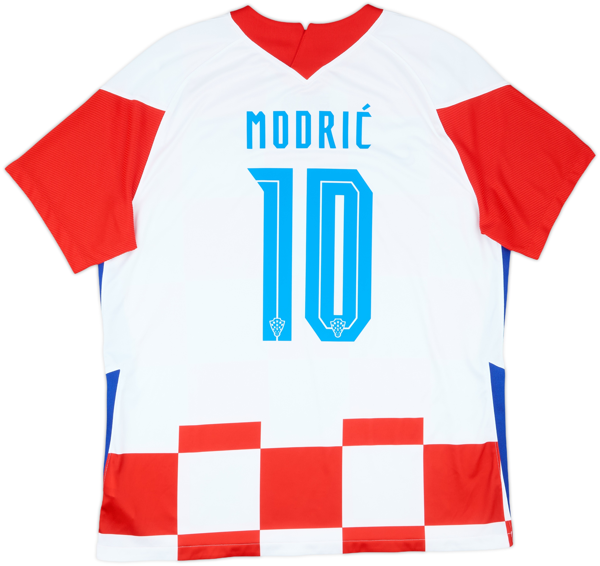 2020-21 Croatia Home Shirt Modric #10 - 9/10 - (XL)