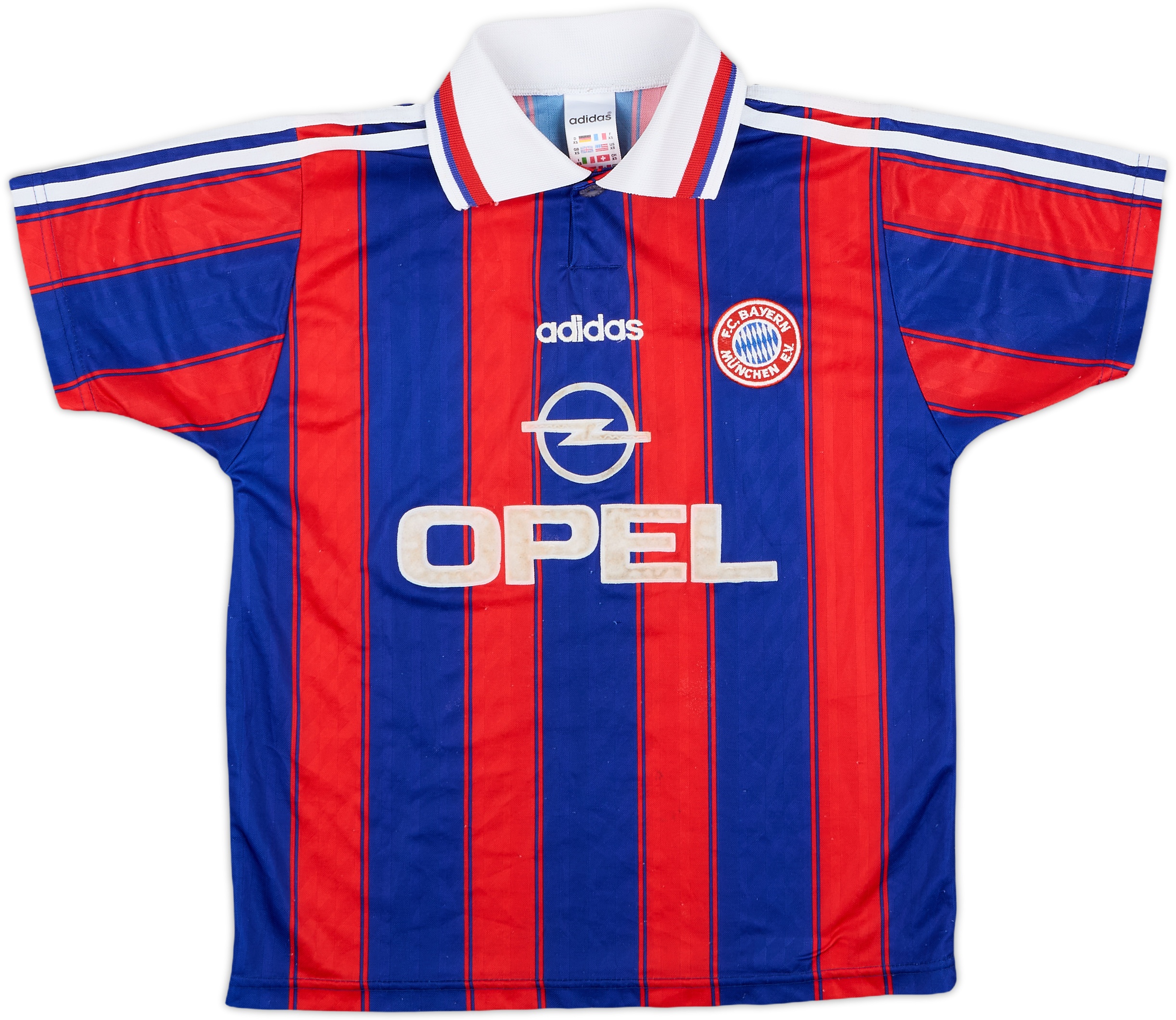 1995-97 Bayern Munich Home Shirt - 7/10 - (5-6 Years)