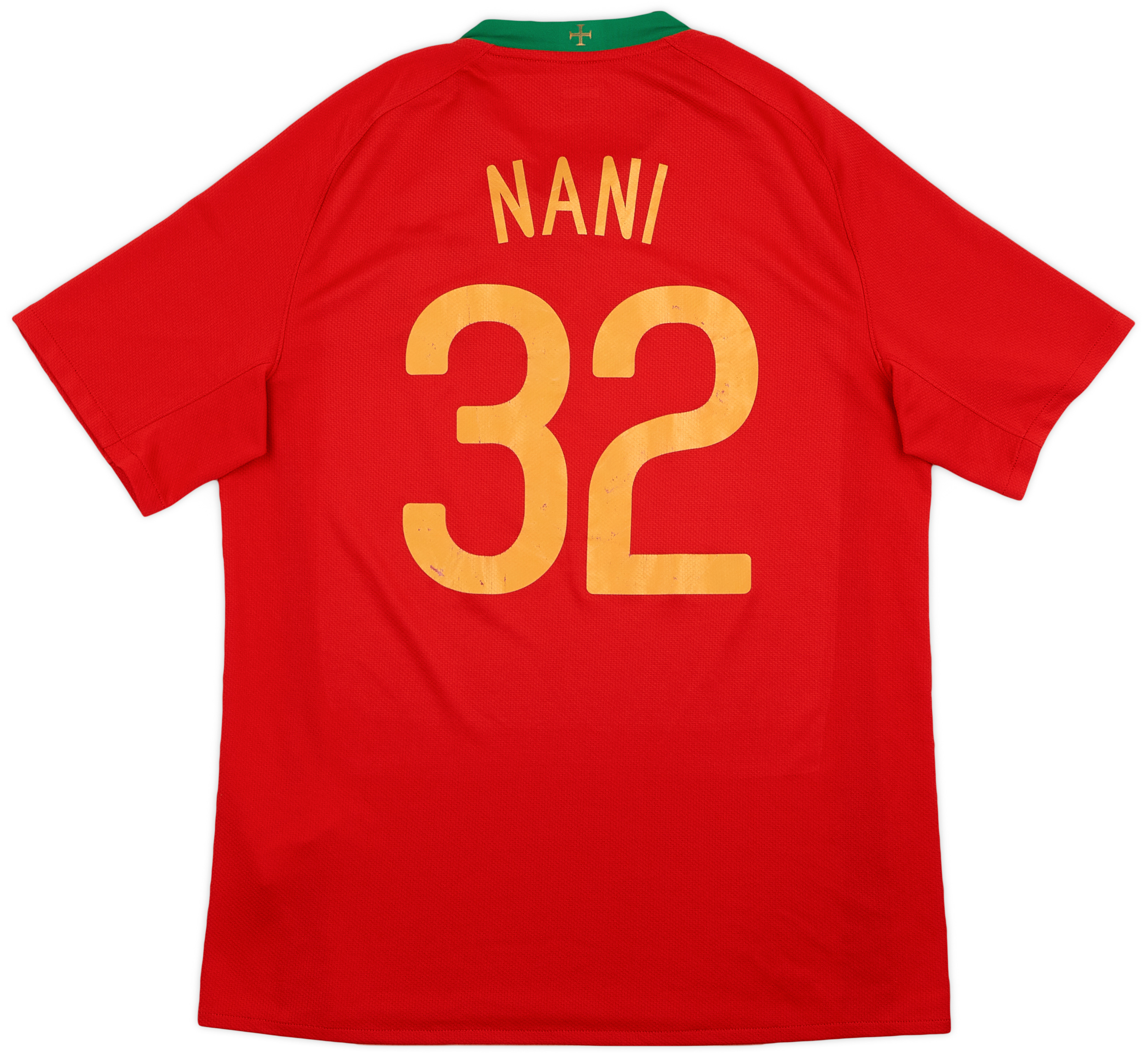 2008-10 Portugal Home Shirt Nani #32 - 7/10 - (M)