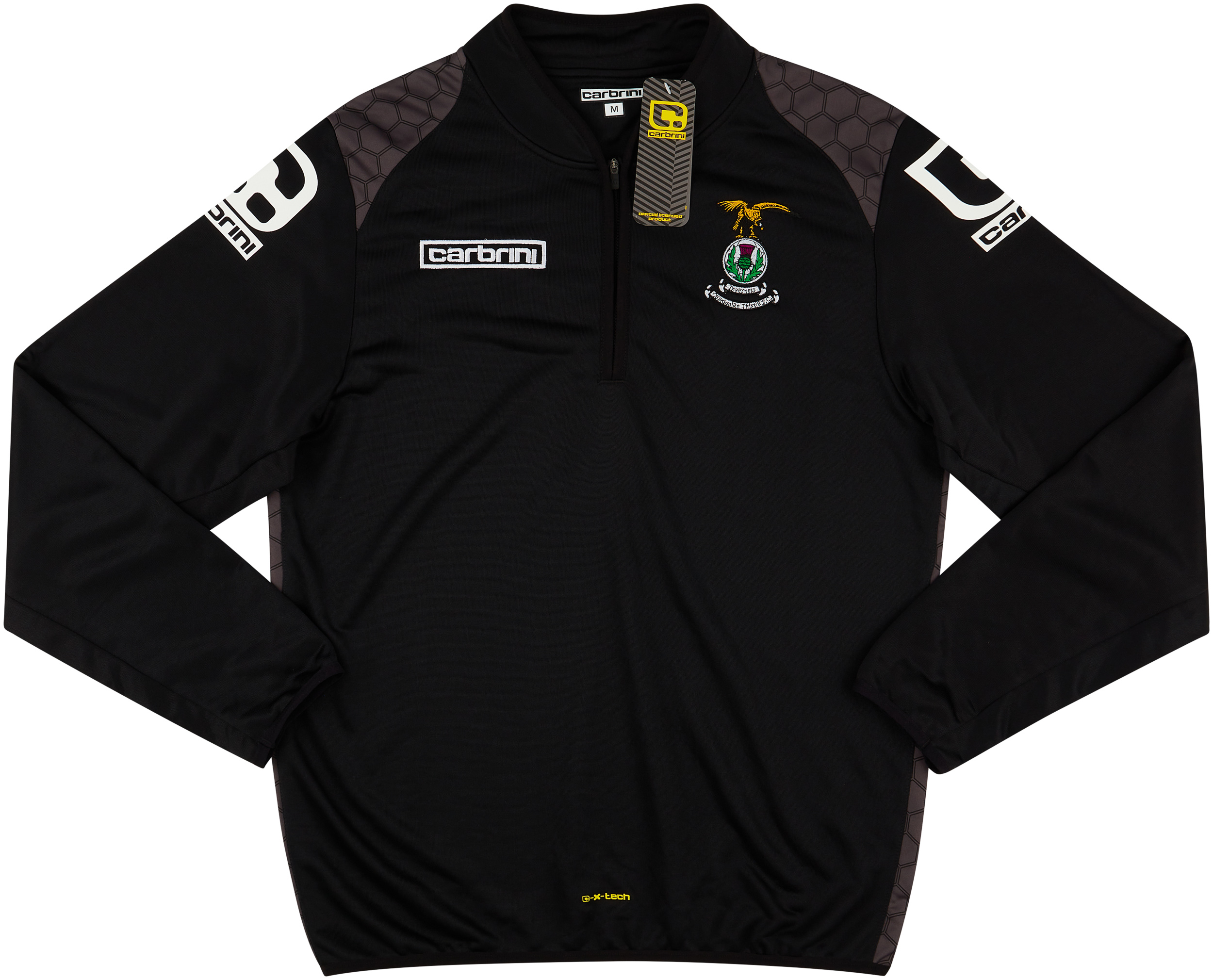 2015-16 Inverness Caledonian Thistle Carbrini 1/4 Zip Training Top ...