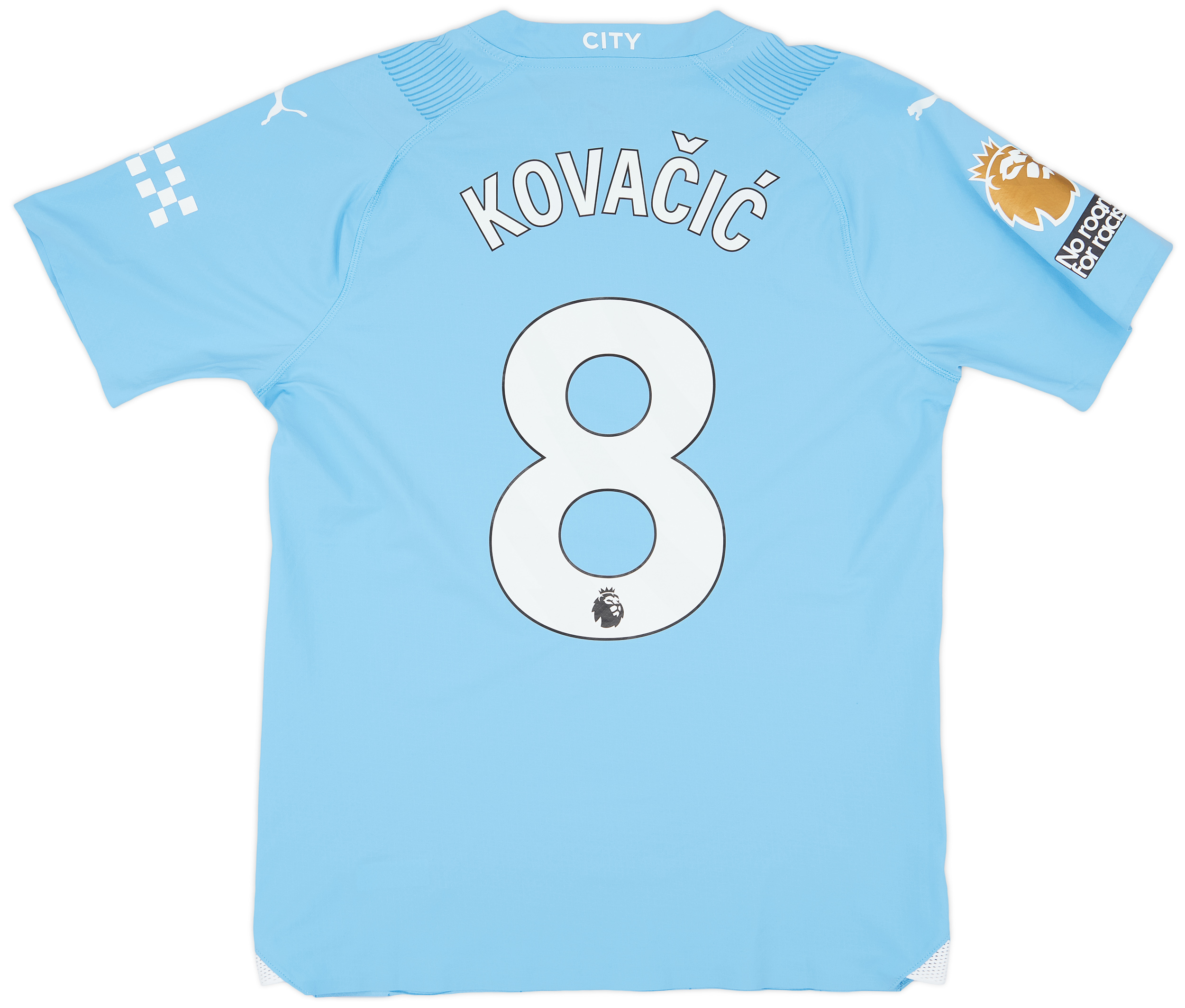 2023-24 Manchester City Match Issue Home Shirt Kovacic #8