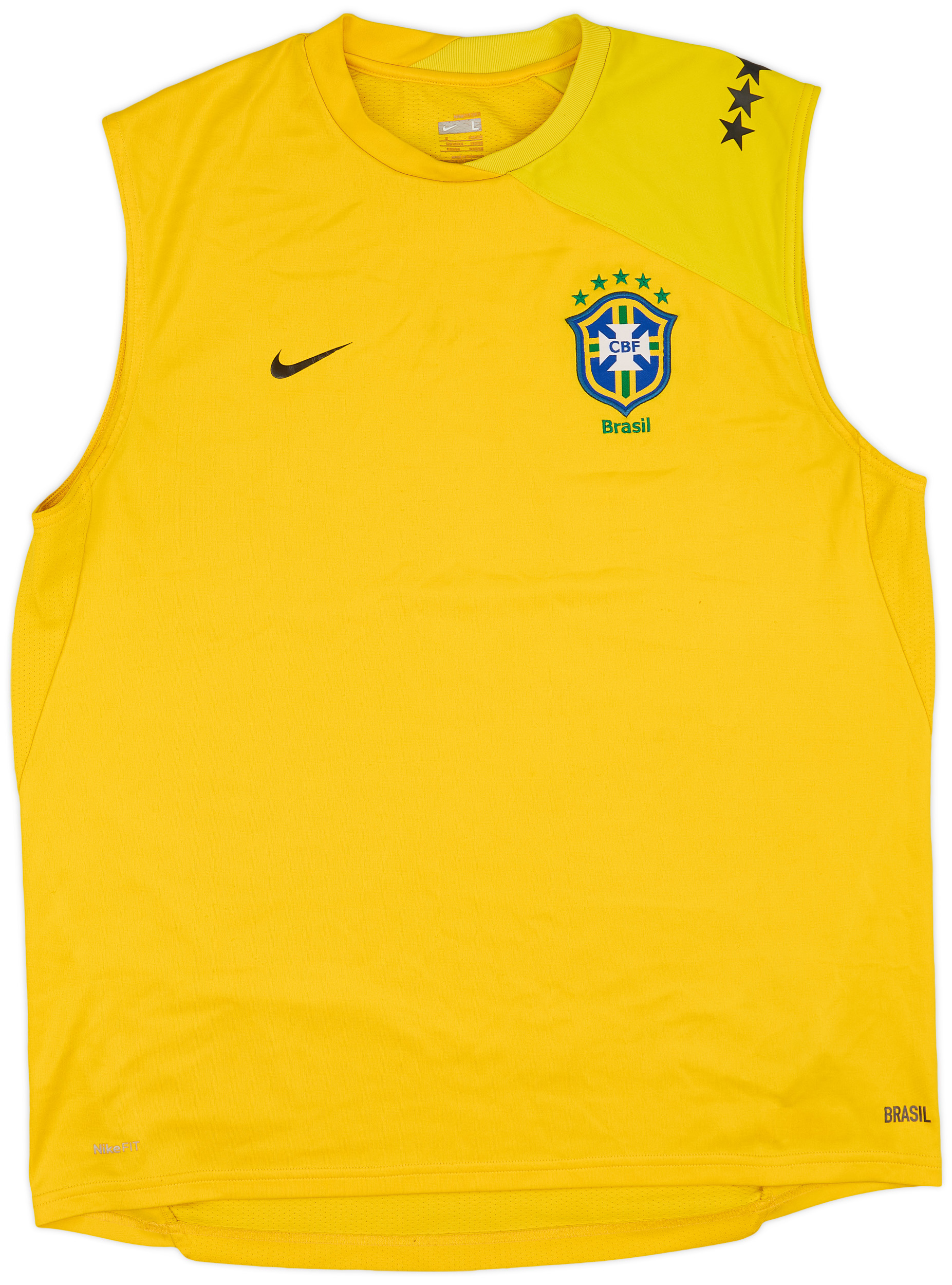 2008-09 Brazil Nike Training Vest - 8/10 - (L)