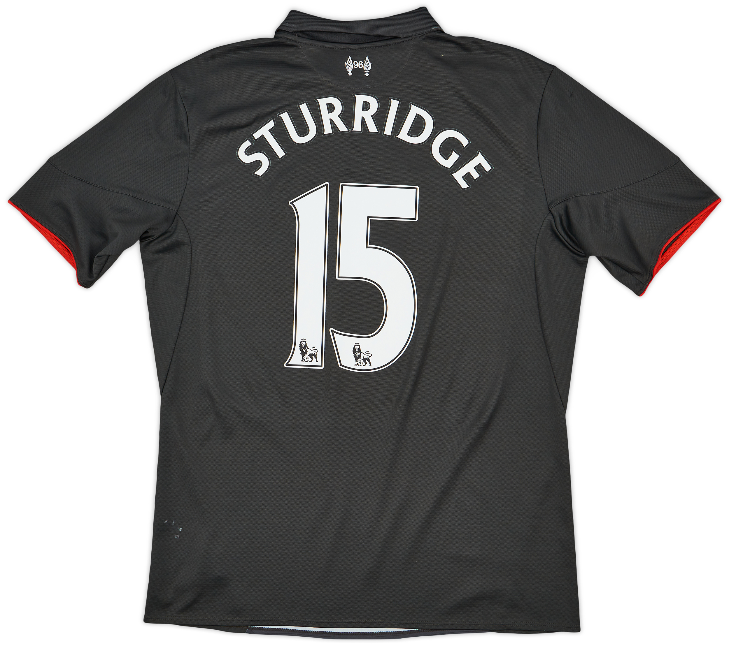 2015-16 Liverpool Third Shirt Sturridge #15 - 4/10 - (L)