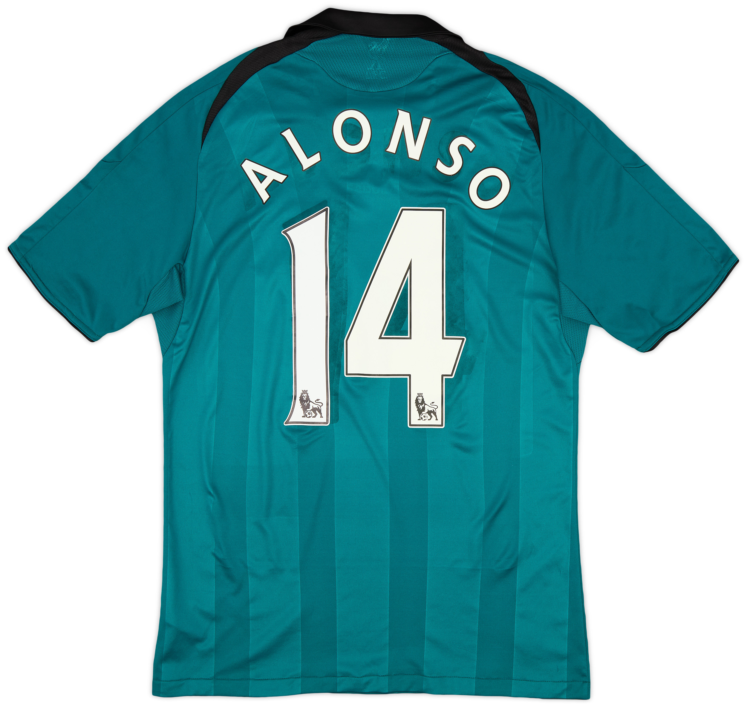 2008-09 Liverpool Third Shirt Alonso #14 - 6/10 - (M)