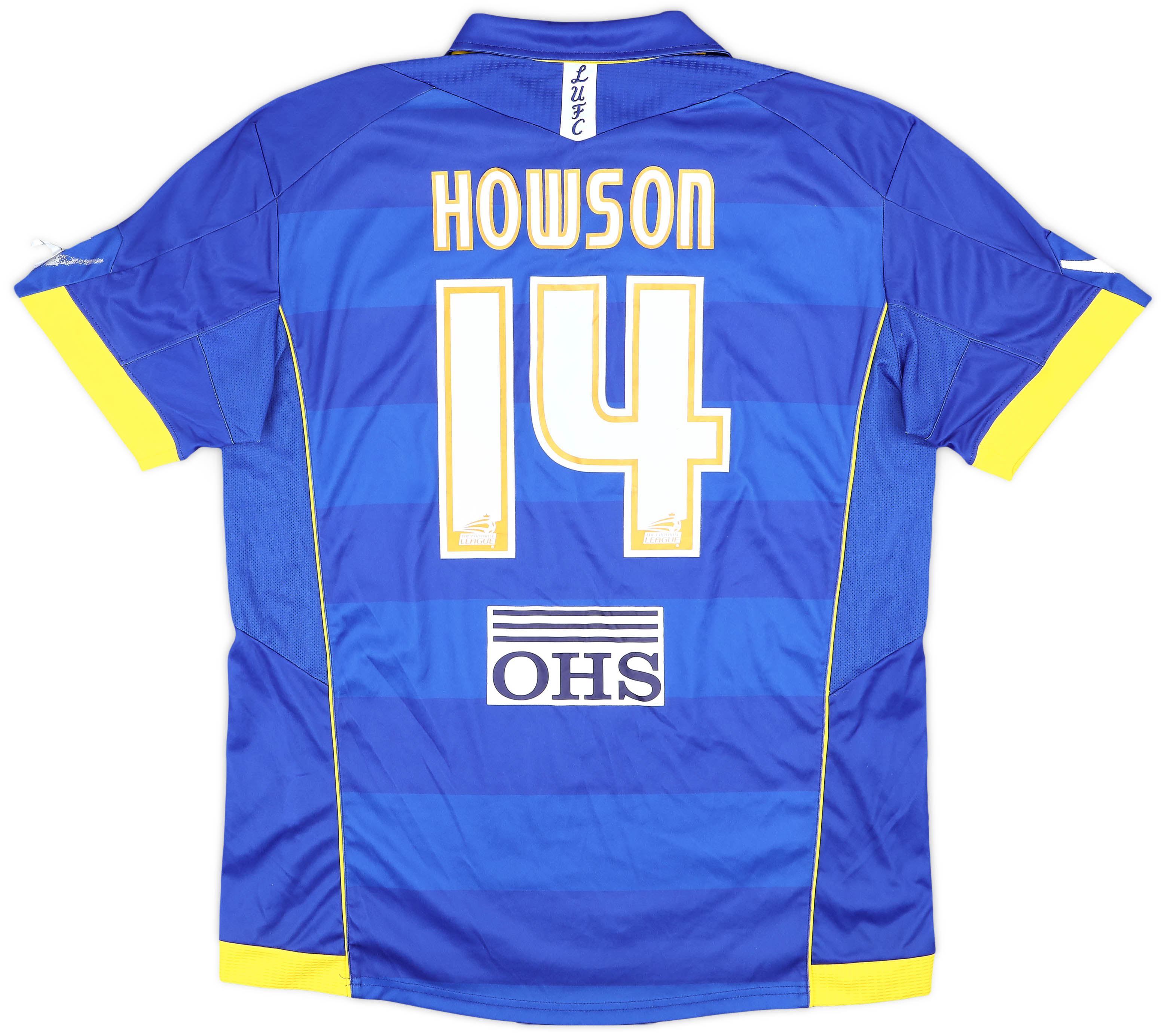 2010-11 Leeds United Away Shirt Howson #14 - 4/10 - (XL)