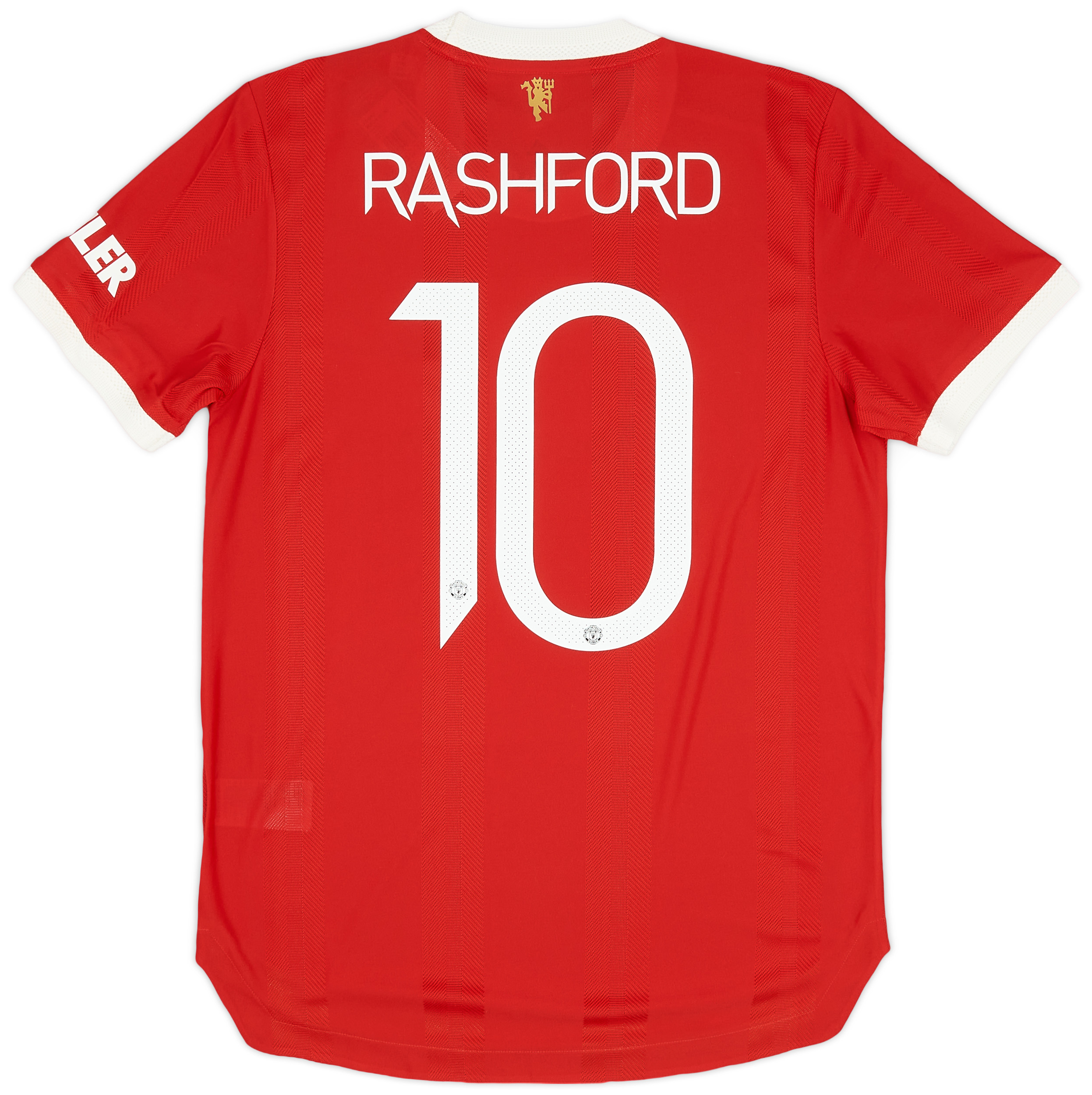 2021-22 Manchester United Authentic Home Shirt Rashford #10 2021-22 Manchester United Authentic Home Shirt Rashford #10