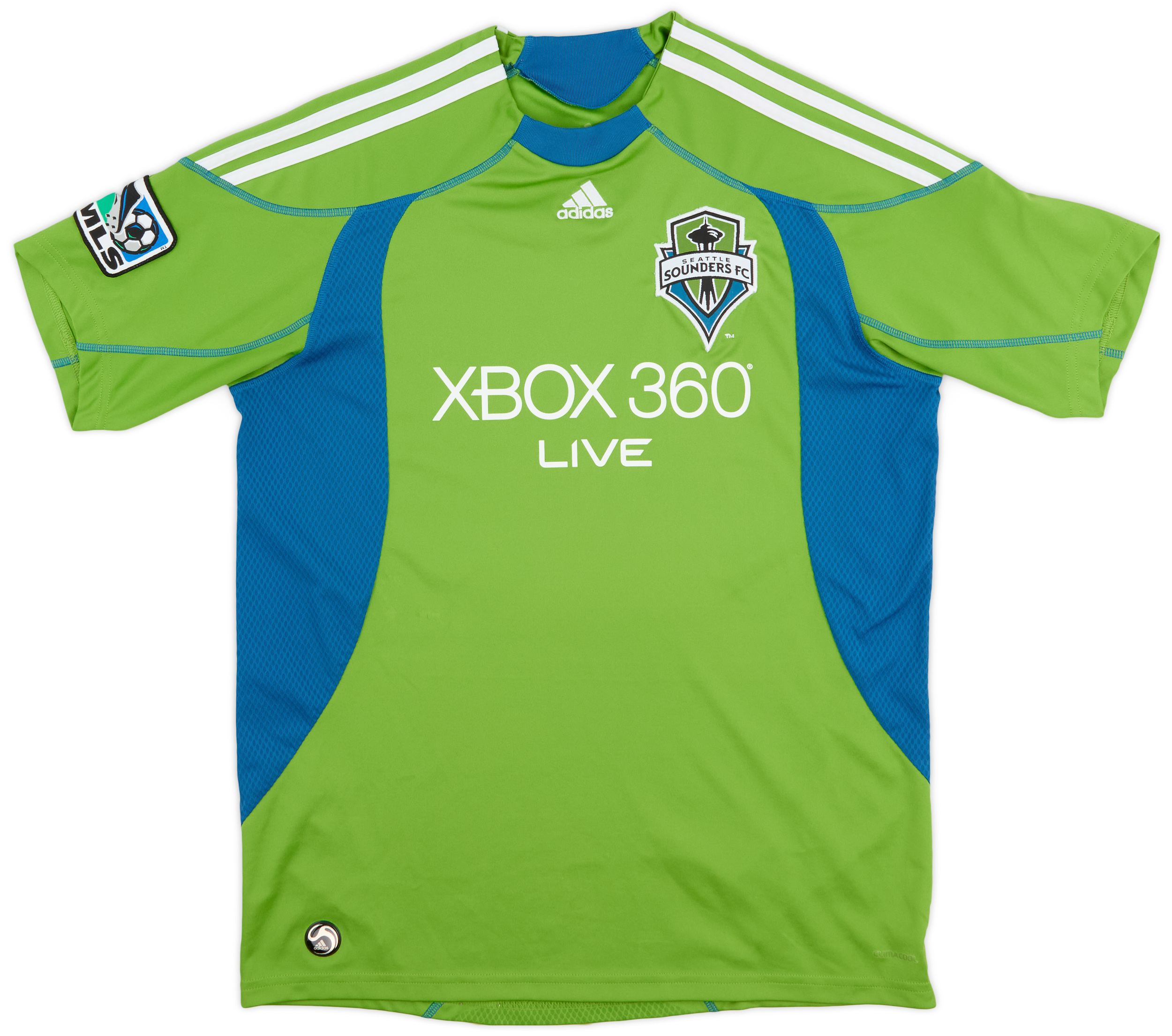 2009-10 Seattle Sounders Home Shirt - 8/10 - (XL.Boys)