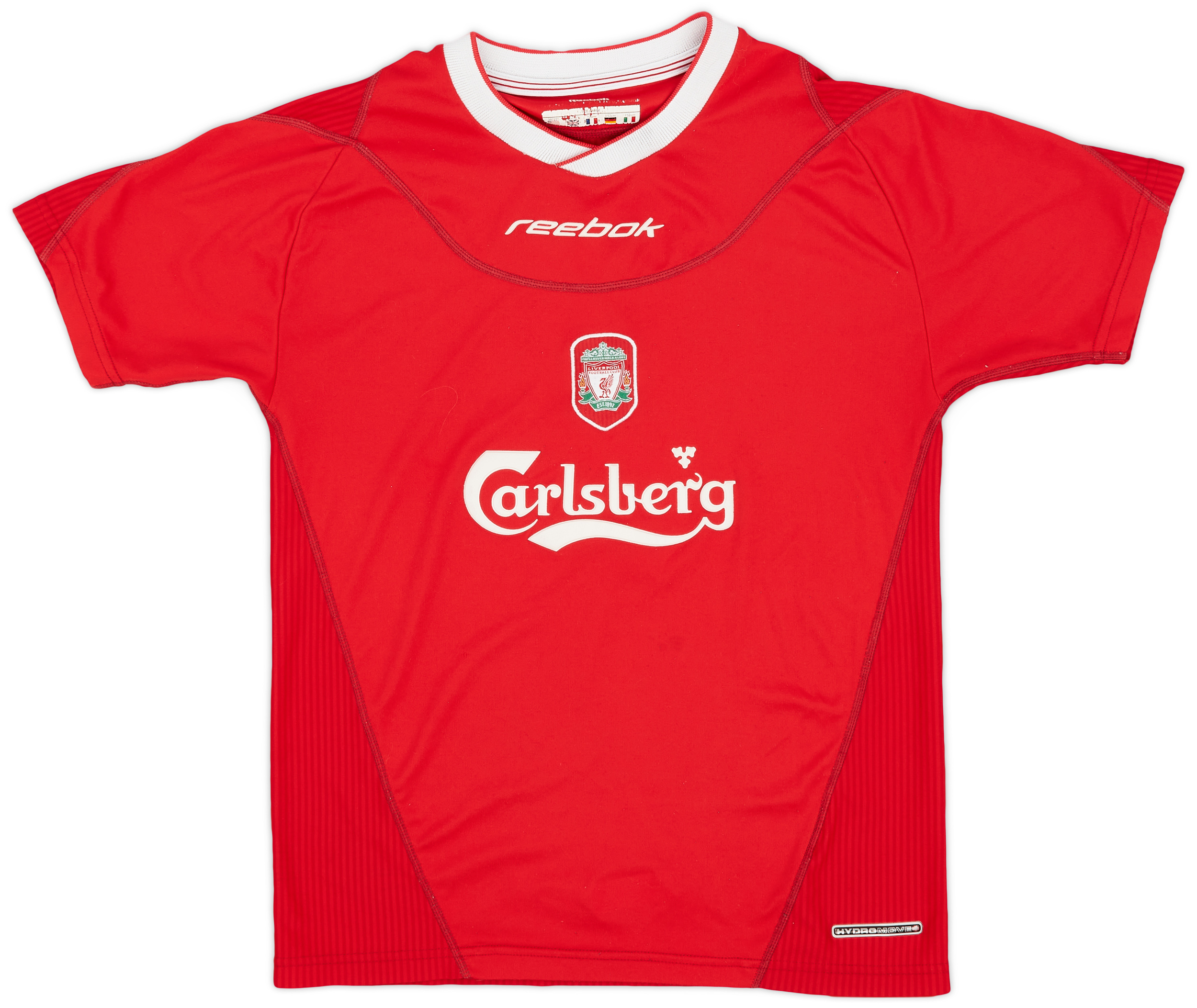 2002-04 Liverpool Home Shirt - 9/10 - (L.Boys)