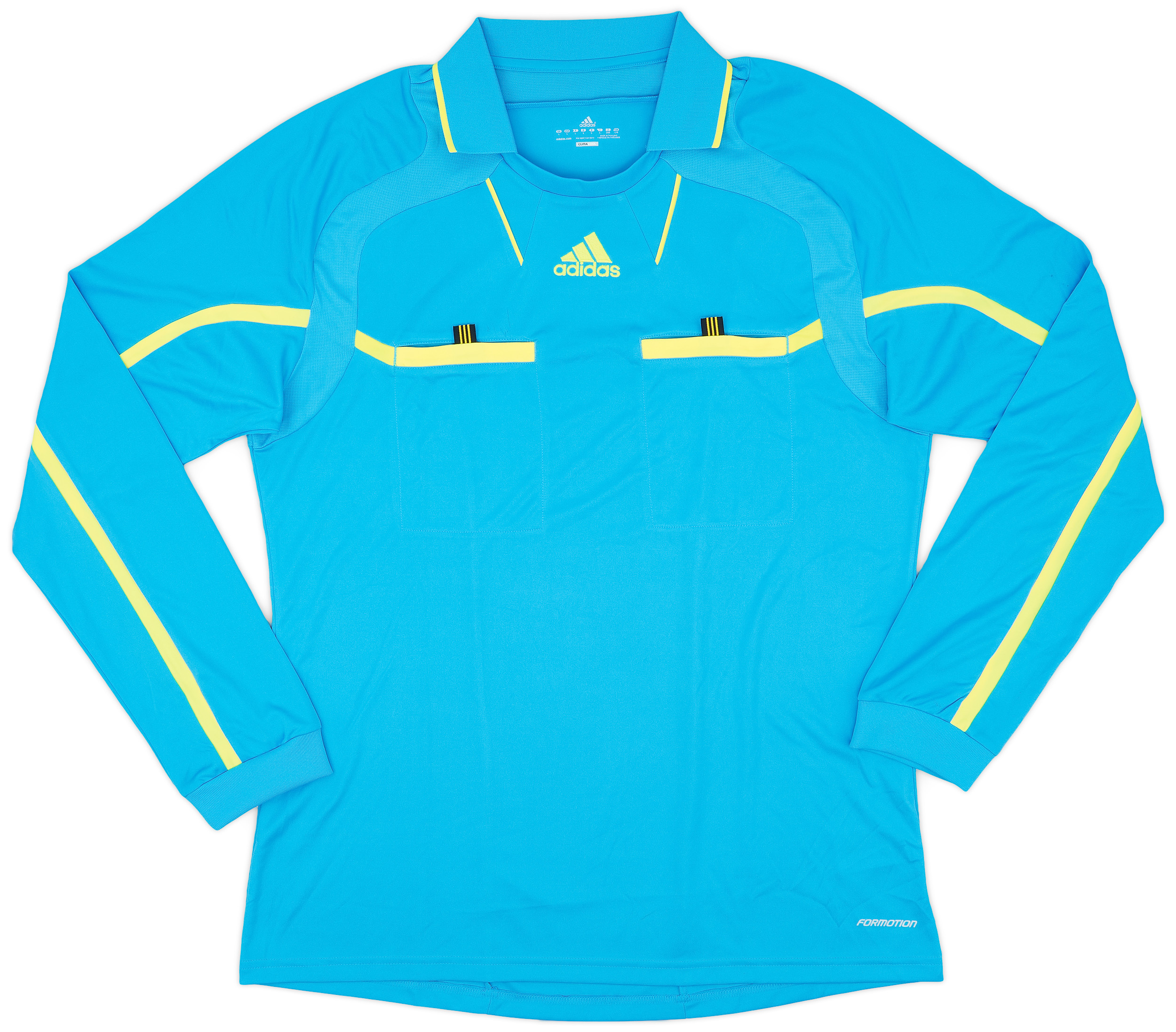 2009-10 adidas Referee Template L/S Shirt - 10/10 - (L)