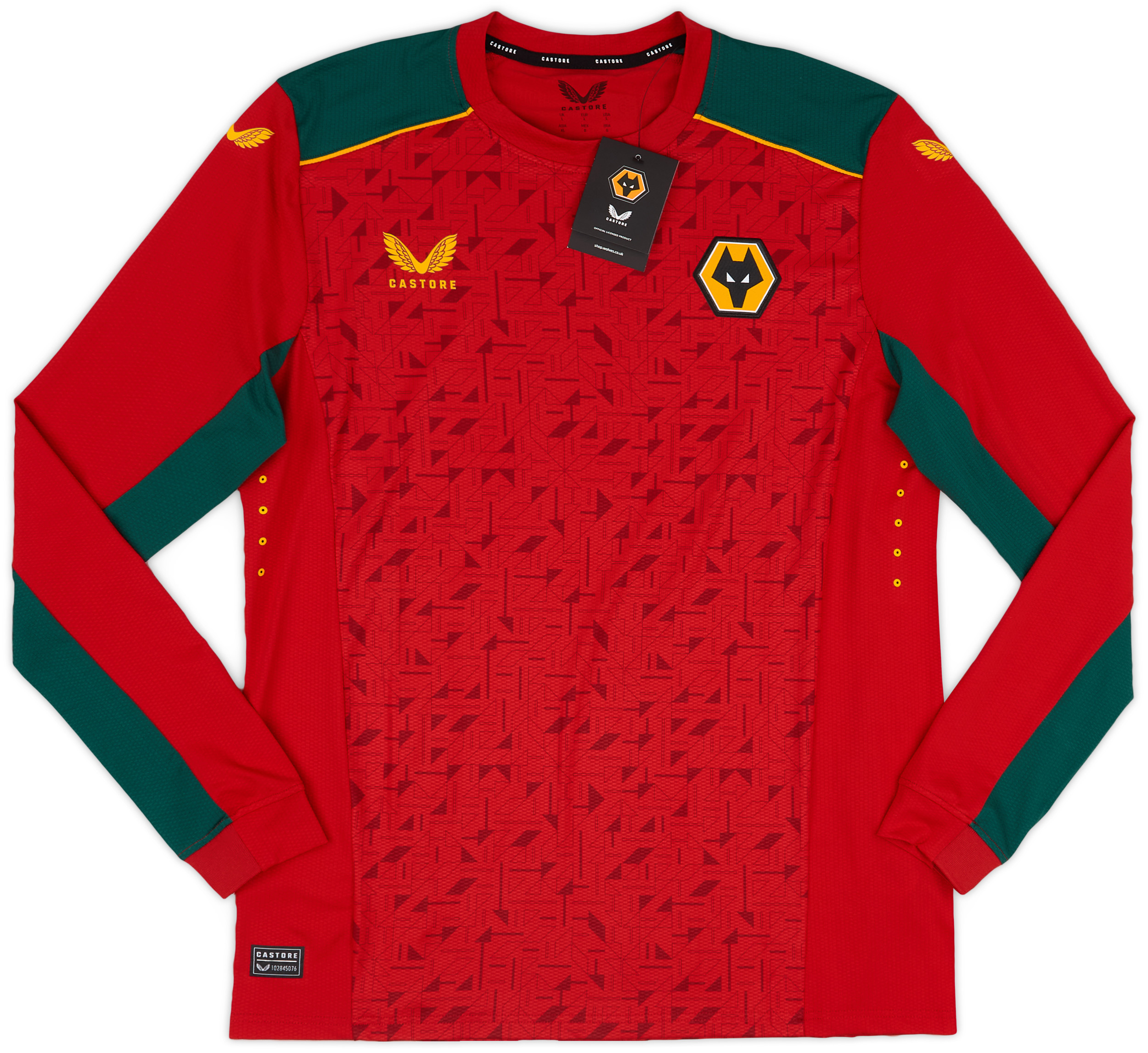 2023-24 Wolves Authentic Away L/S Shirt