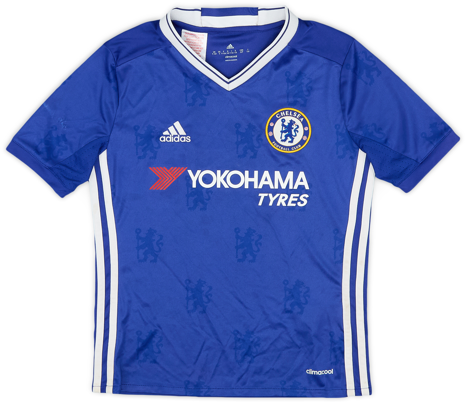 2016-17 Chelsea Home Shirt - 8/10 - (S.Boys)