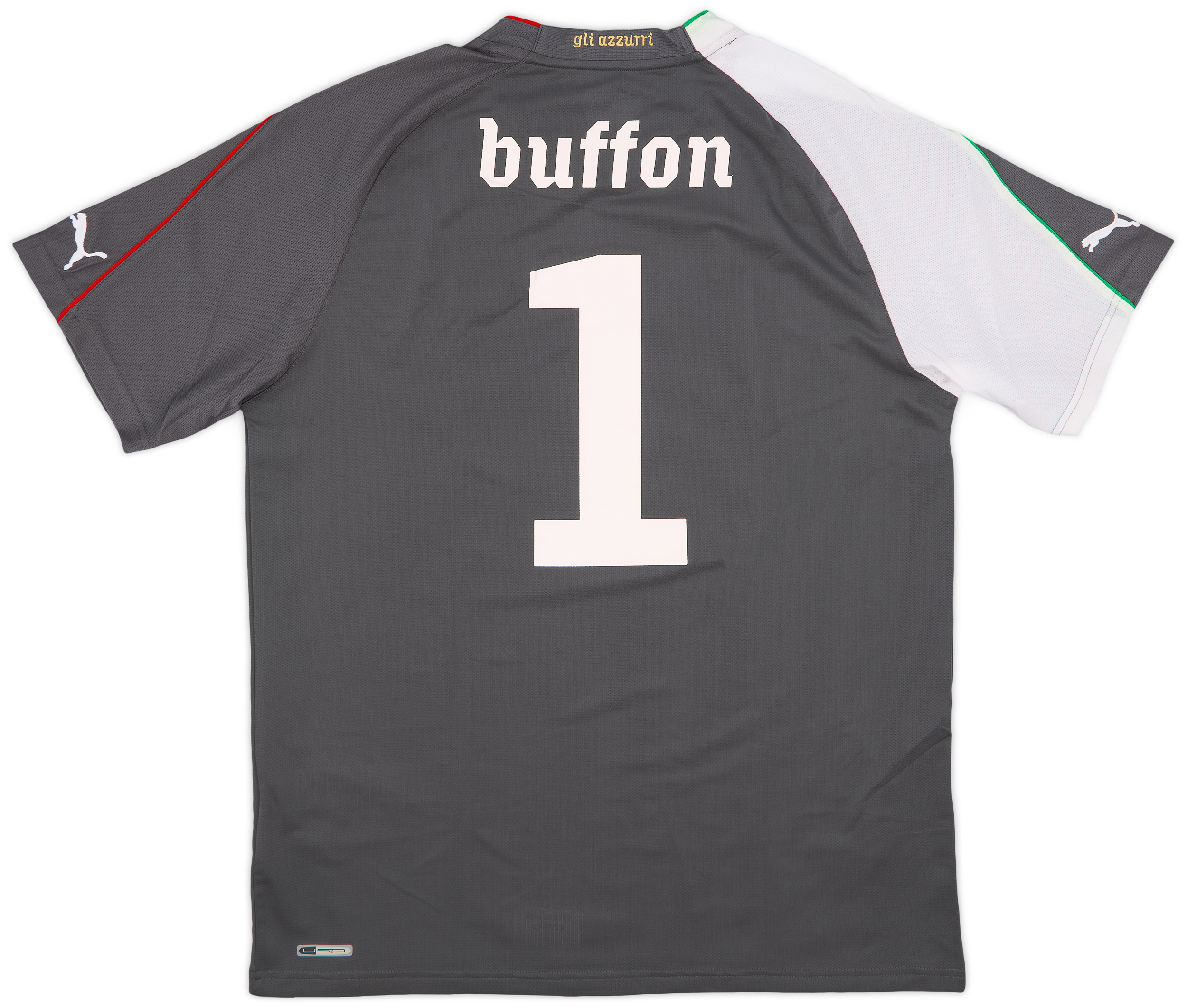 2010-12 Italy GK S/S Shirt Buffon #1 (XL)