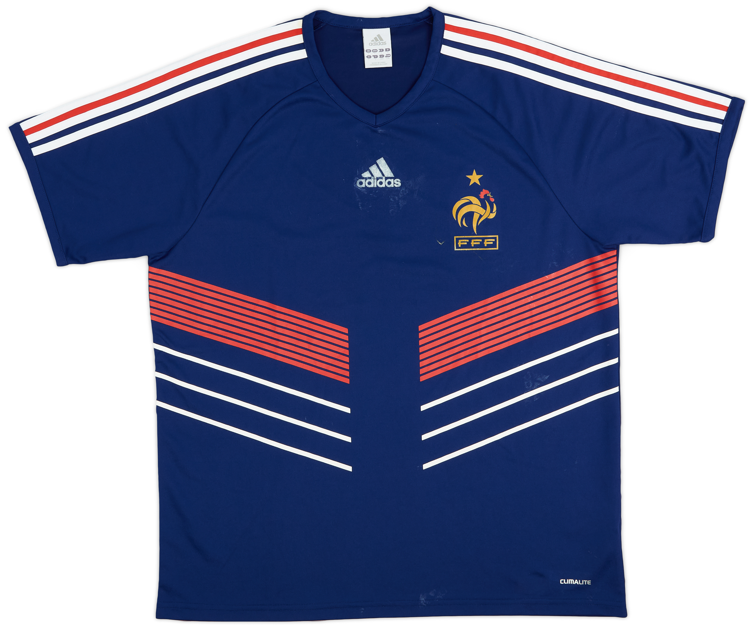 2009-10 France Basic Home Shirt - 5/10 - (L)