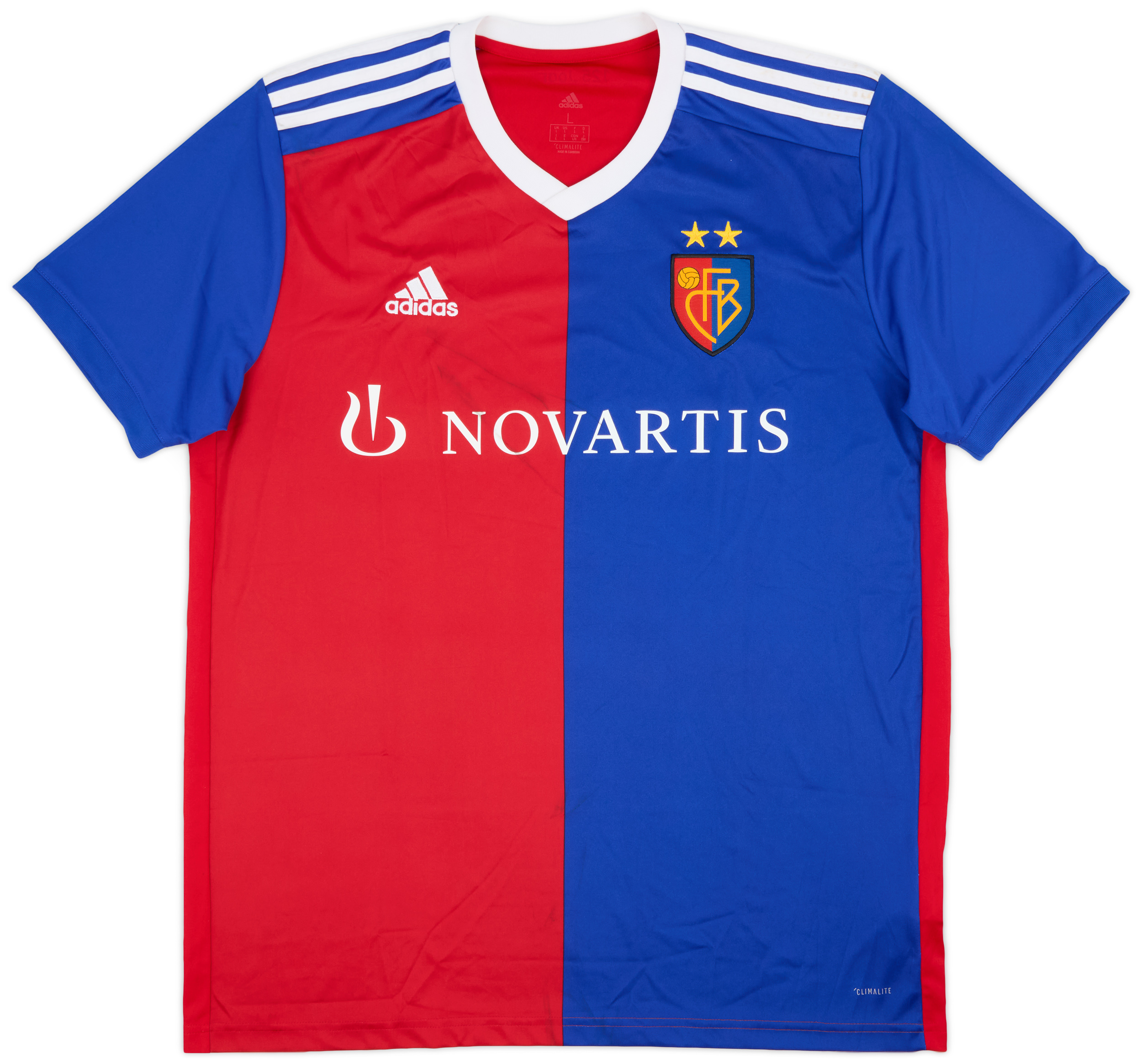 2018-19 FC Basel Home Shirt - 5/10 - (L)