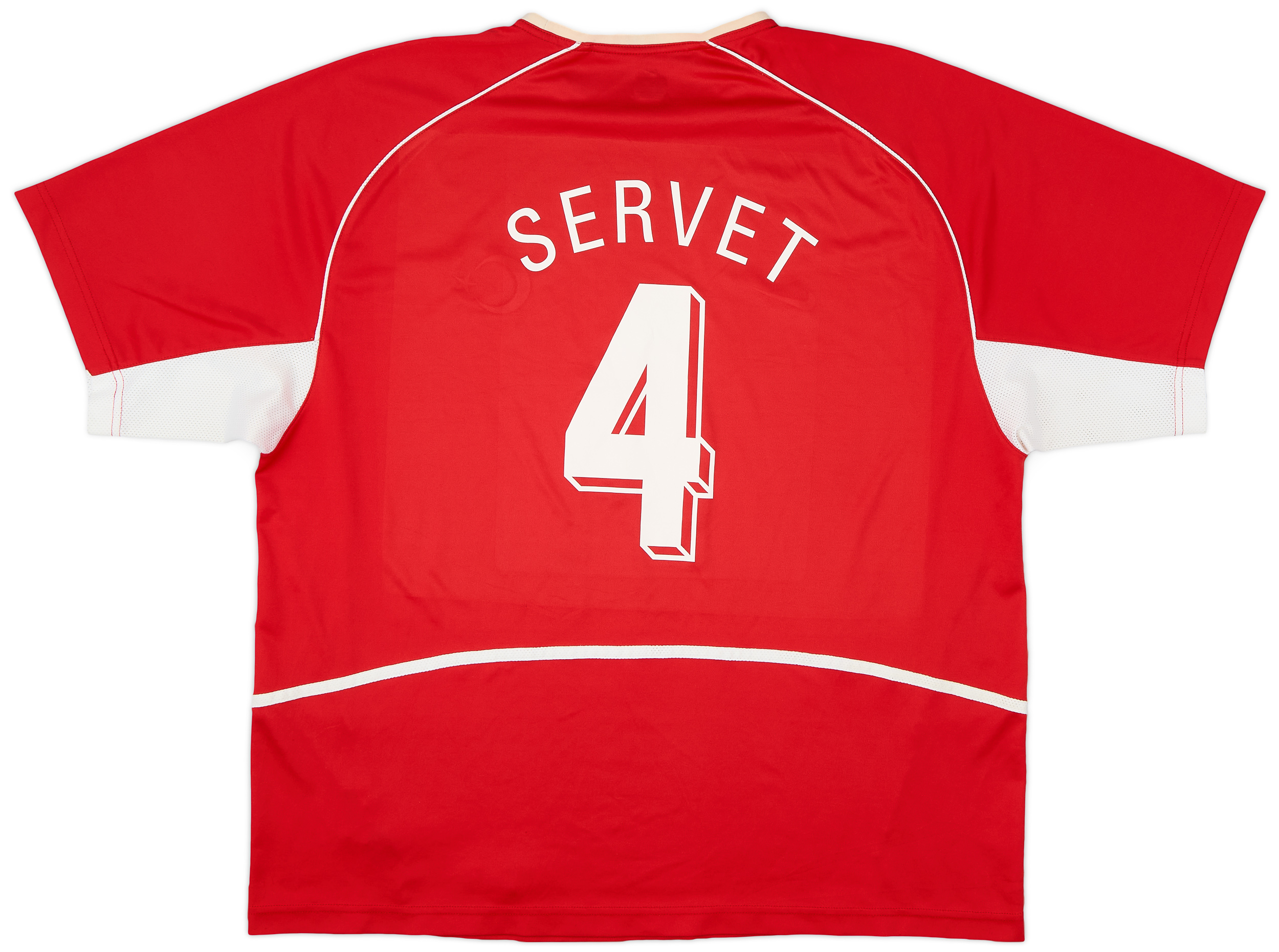 2003-04 Turkey Home Shirt Servet #4 - 9/10 - (XL)