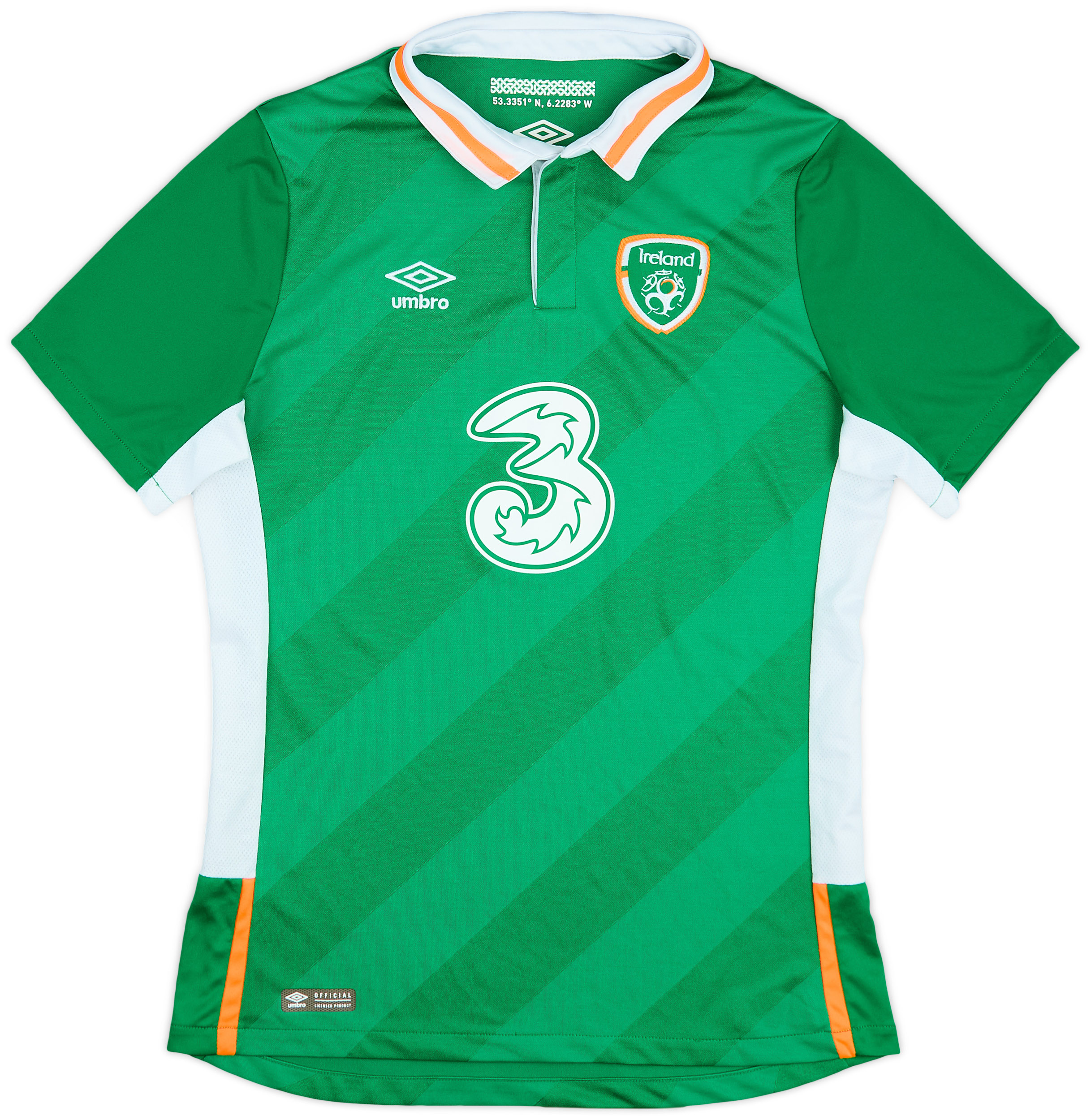 2016-17 Ireland Home Shirt - 9/10 - (XL.Boys)