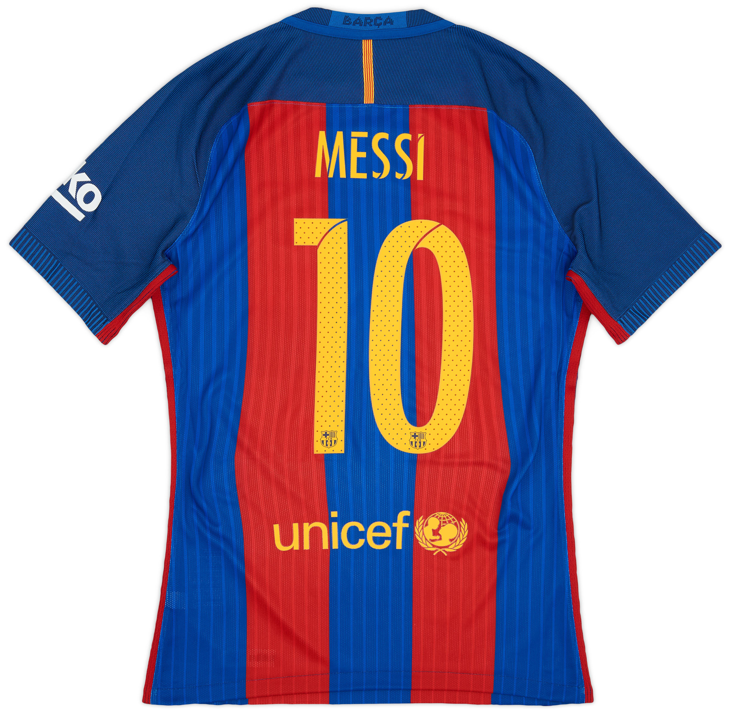 2016-17 Barcelona Authentic Home Shirt Messi #10 (M)