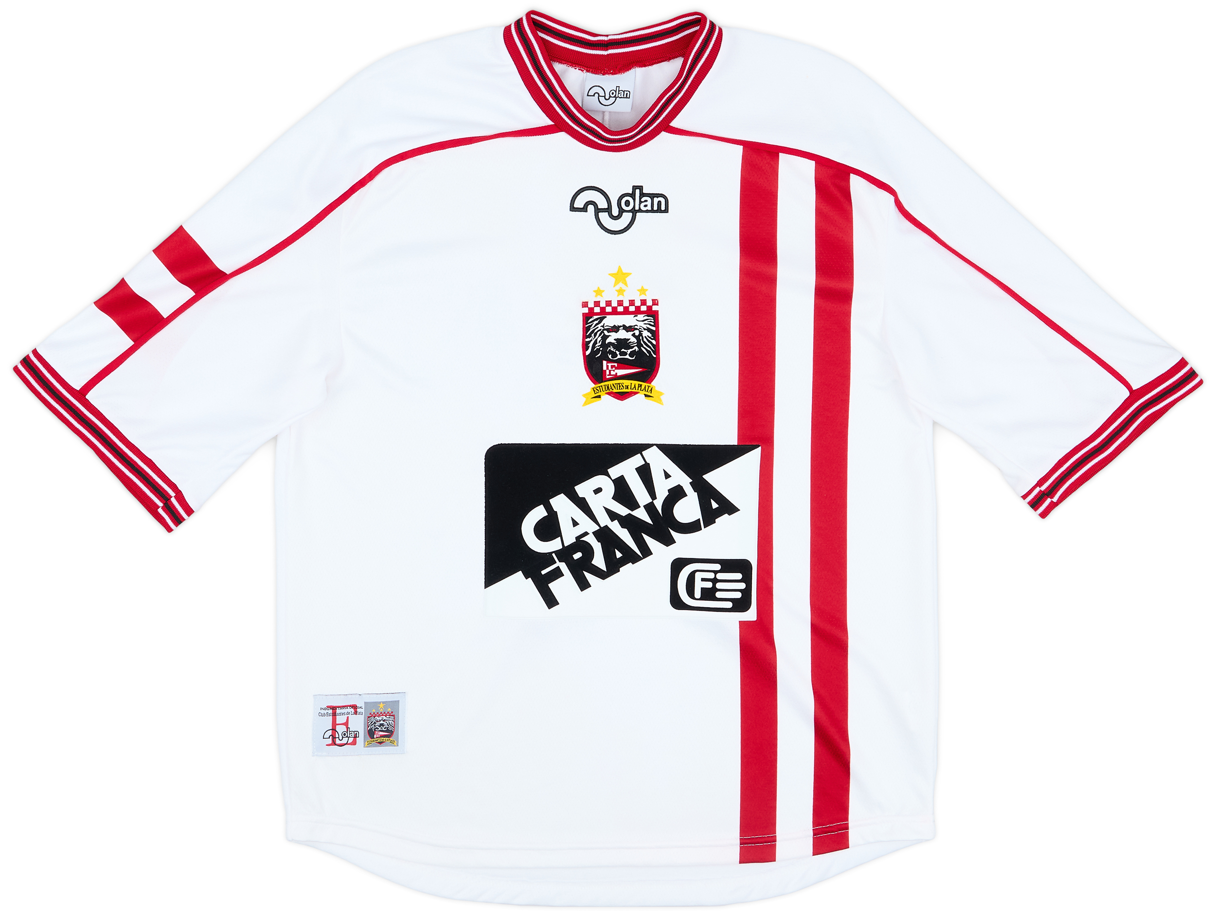1999-00 Estudiantes Olan Reissue Away Shirt