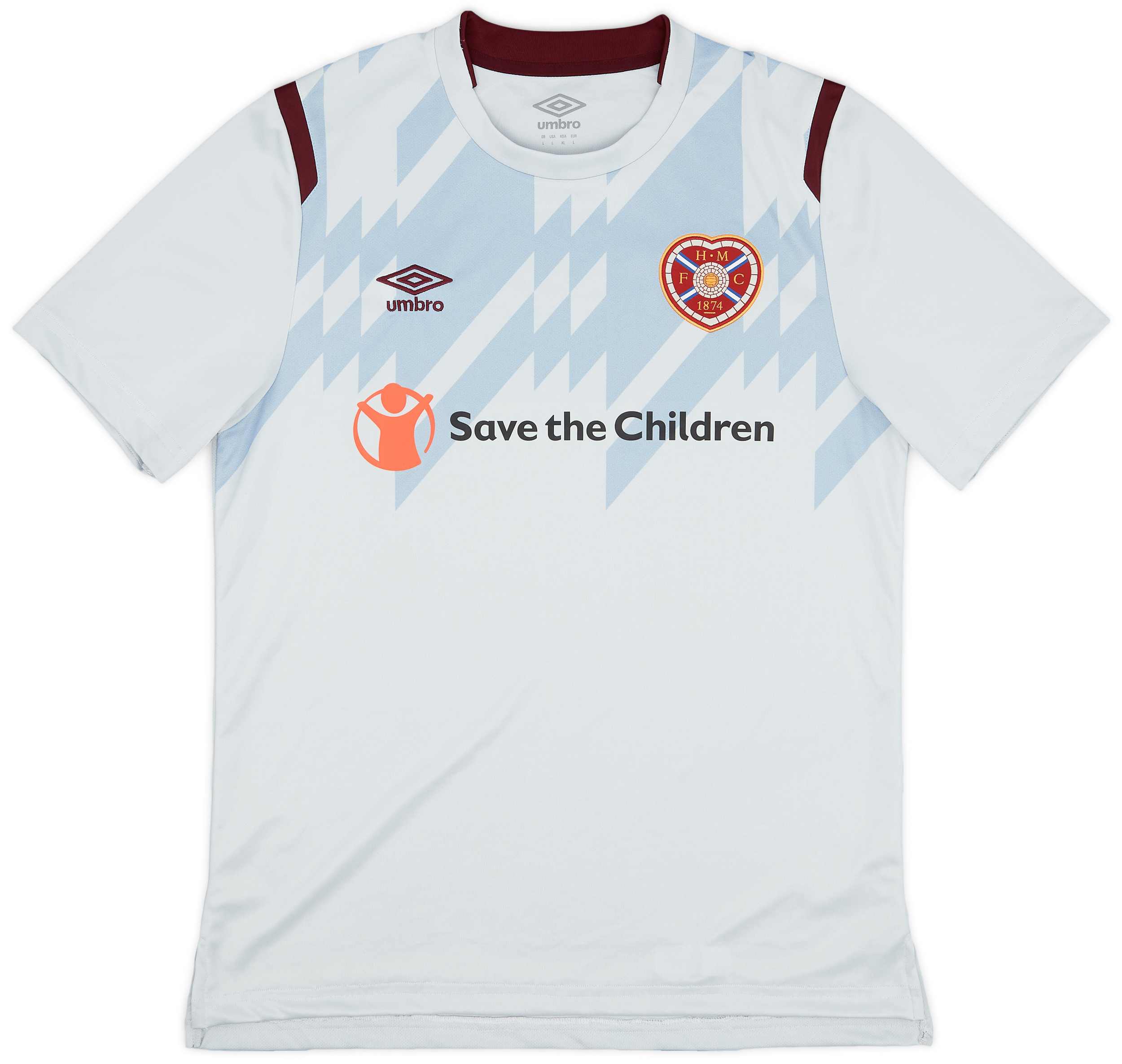 2019-20 Hearts Away Shirt - 7/10 - (L)