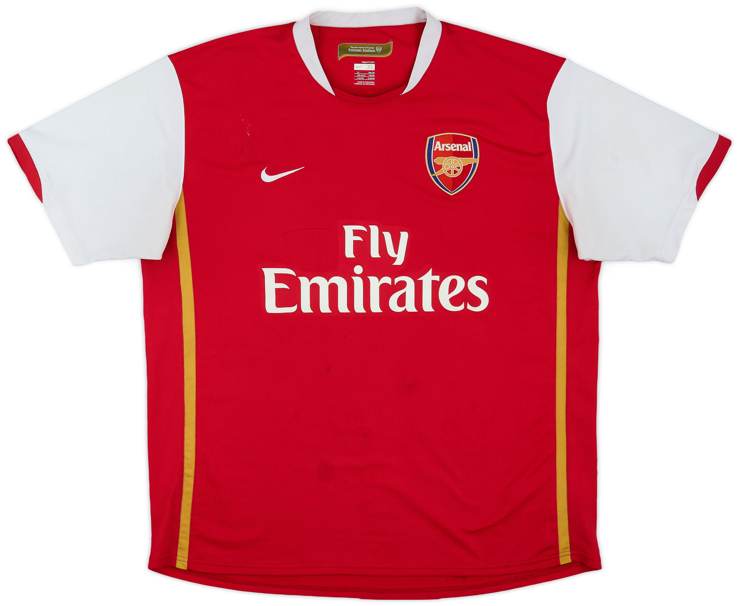 2006-08 Arsenal Home Shirt - 4/10 - (XL)