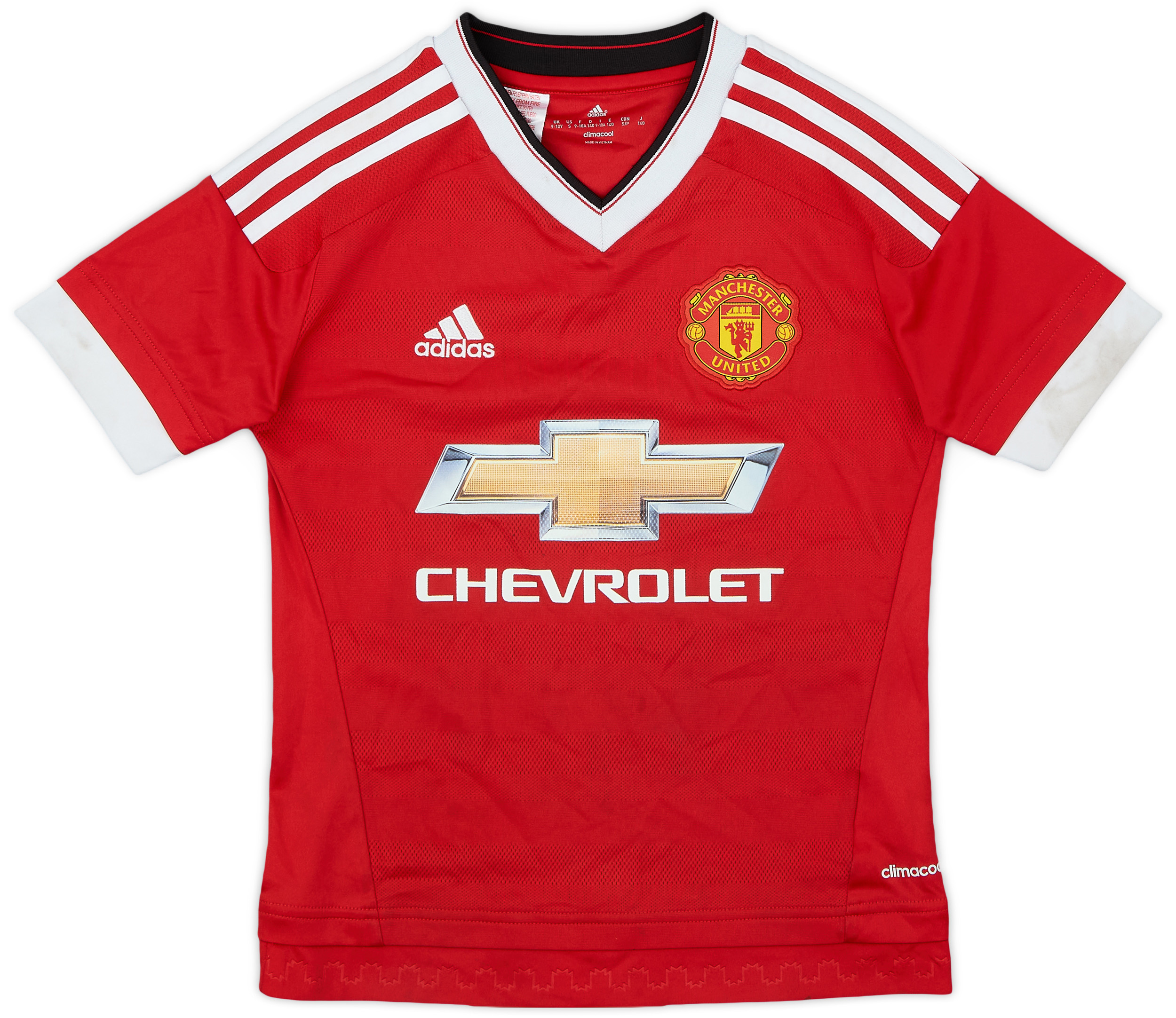 2015-16 Manchester United Home Shirt - 5/10 - (S.Boys)