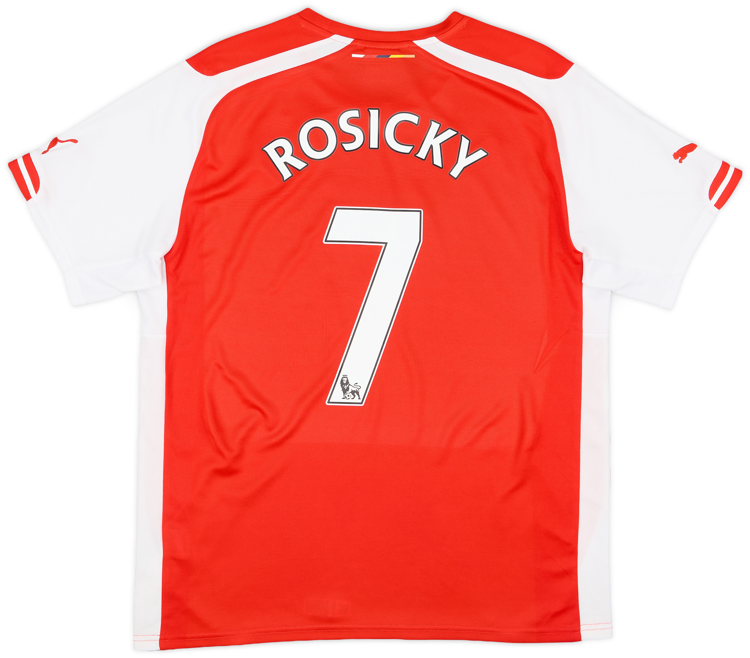 2014-15 Arsenal Home Shirt Rosicky #7 - 8/10 - (L)