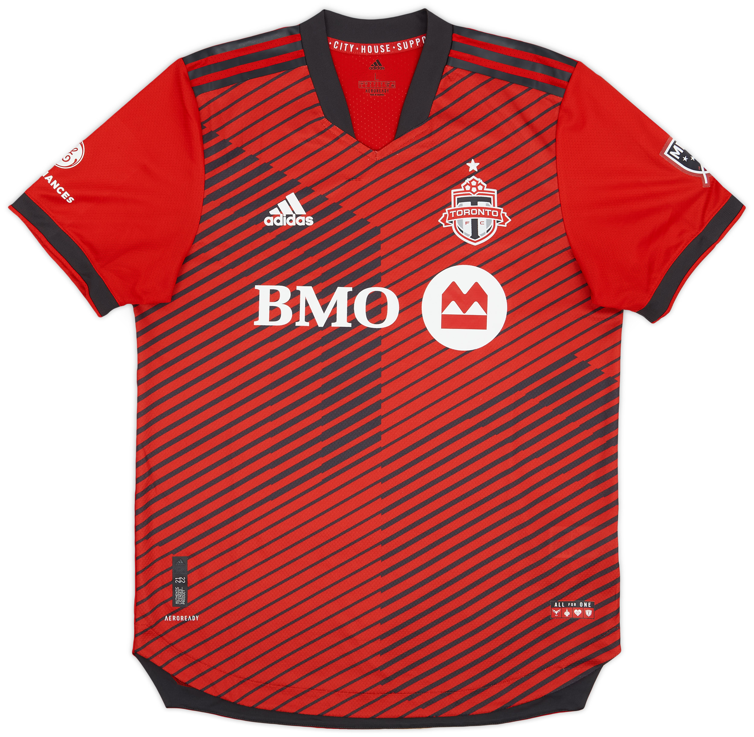 2021-22 Toronto FC Authentic Home Shirt - 9/10 - (L)