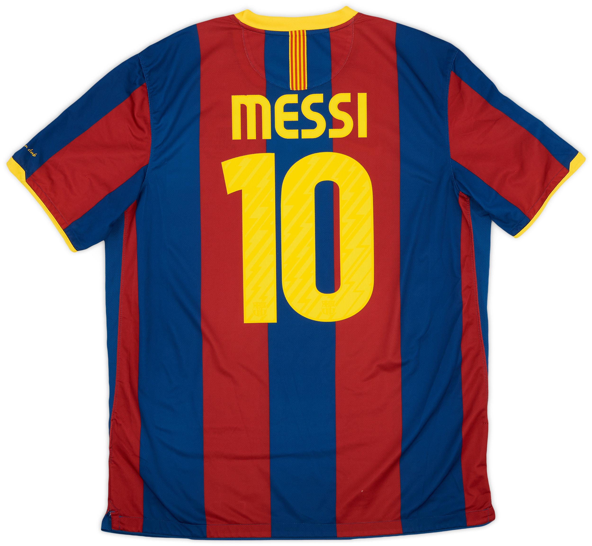 2010-11 Barcelona Home Shirt Messi #10 - 8/10 - (XL)