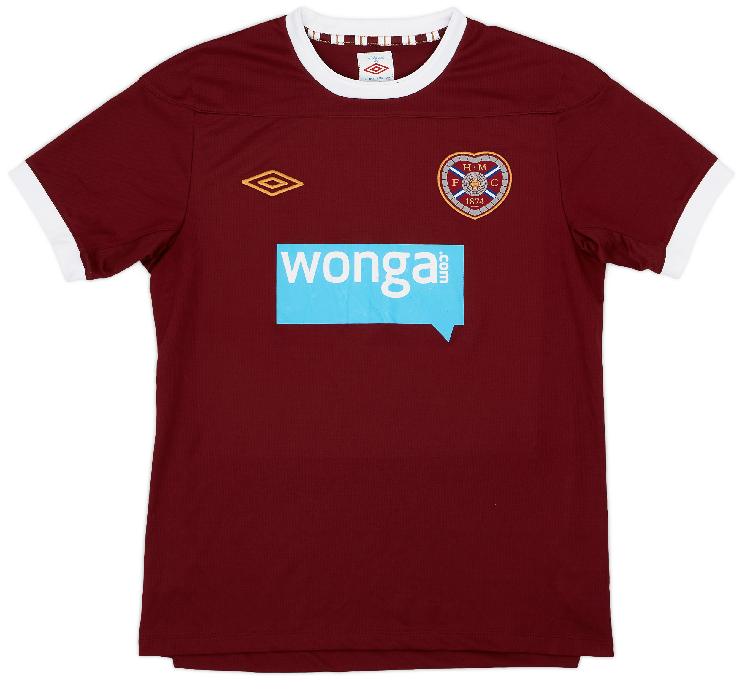 2011-12 Hearts Home Shirt - 8/10 - (S)