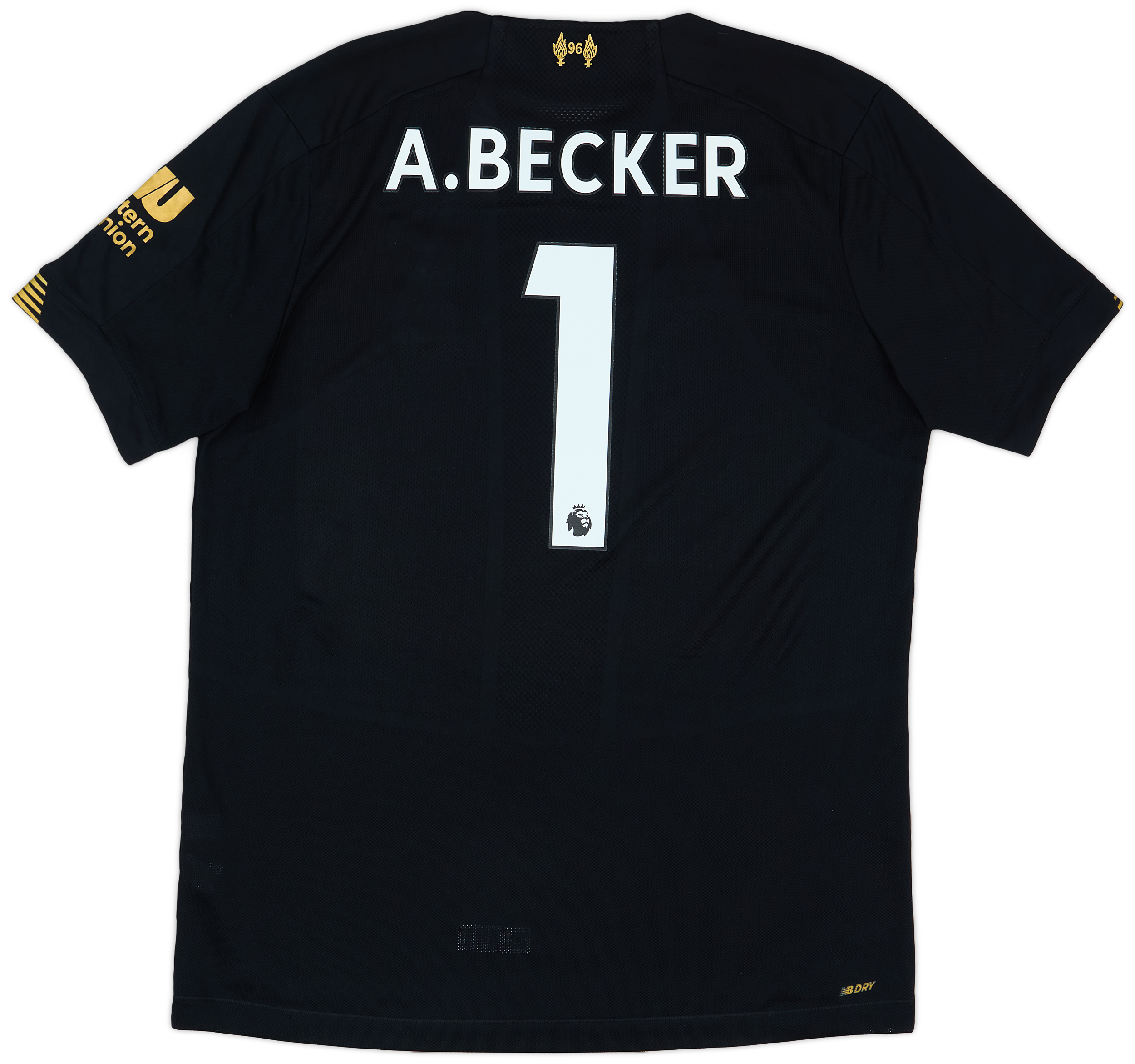 2019-20 Liverpool GK Shirt A.Becker #1 - 10/10 - (L)