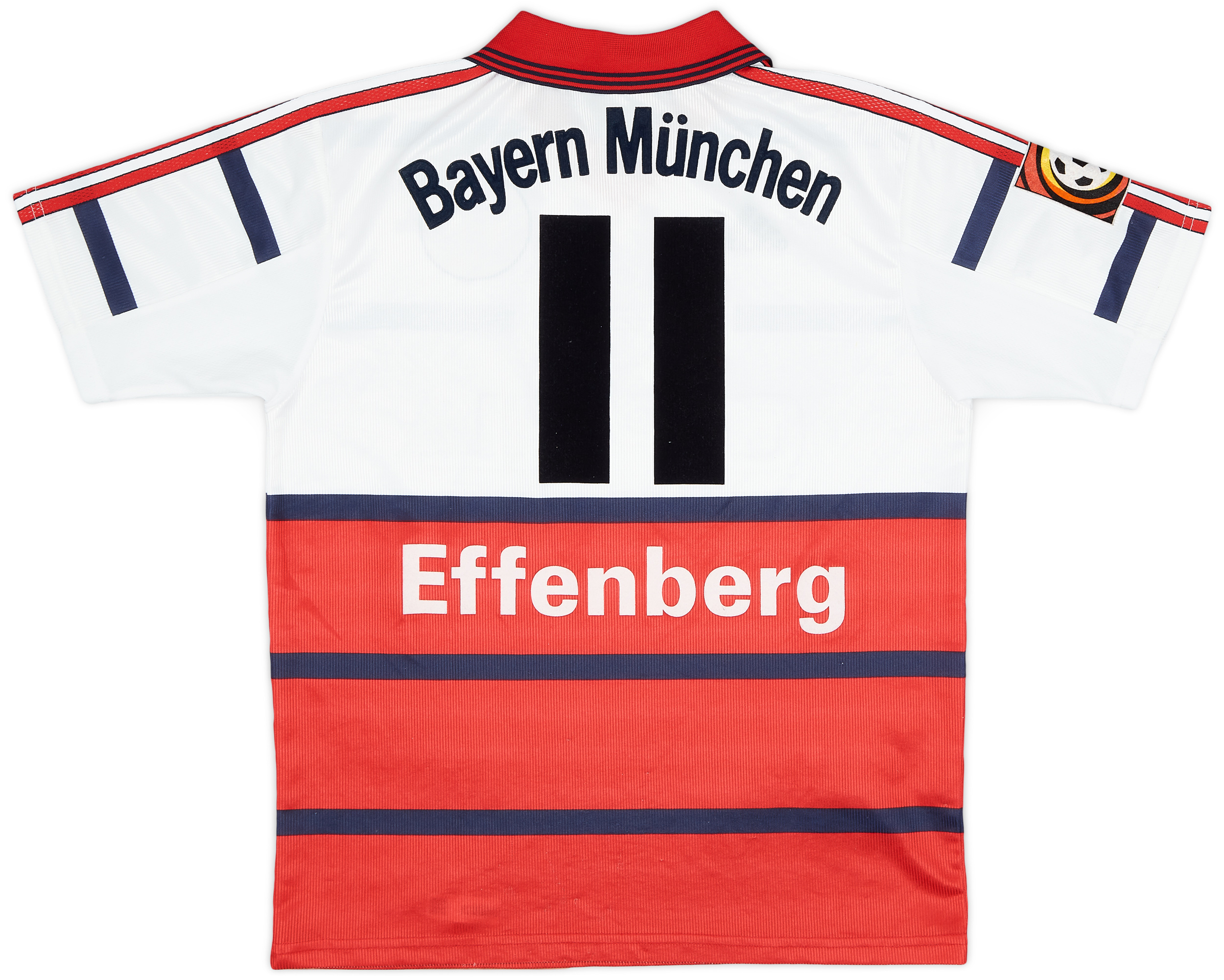 1998-00 Bayern Munich Away Shirt Effenberg #11 - 8/10 - (XL.Boys)
