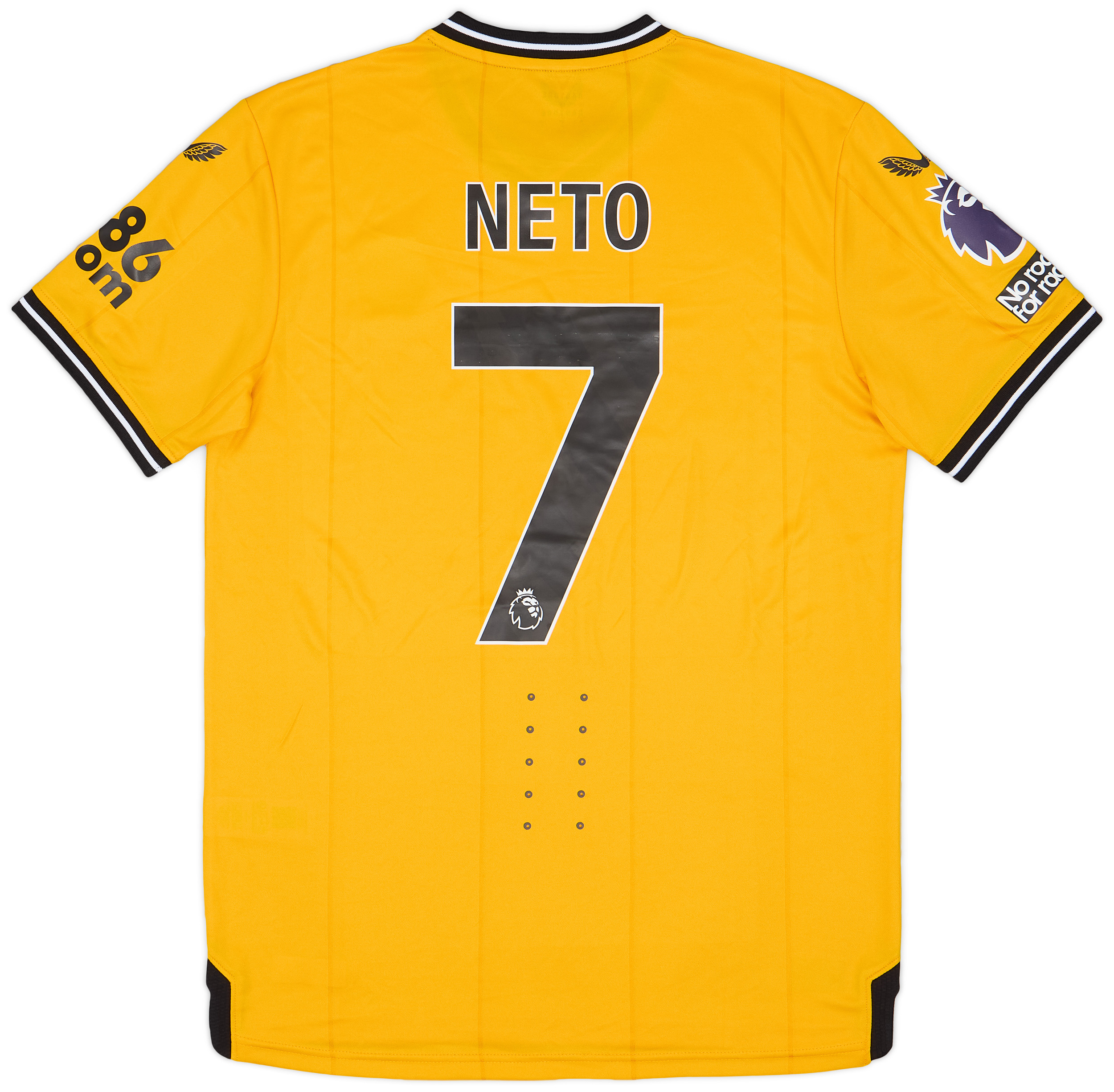 2023-24 Wolves Match Issue Home Shirt Neto #7