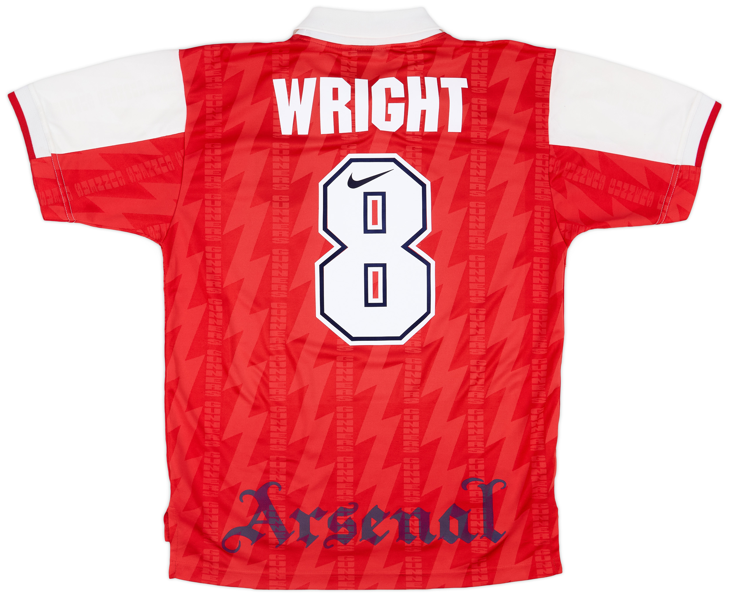 1994-96 Arsenal Home Shirt Wright #8 - 8/10 - (M)