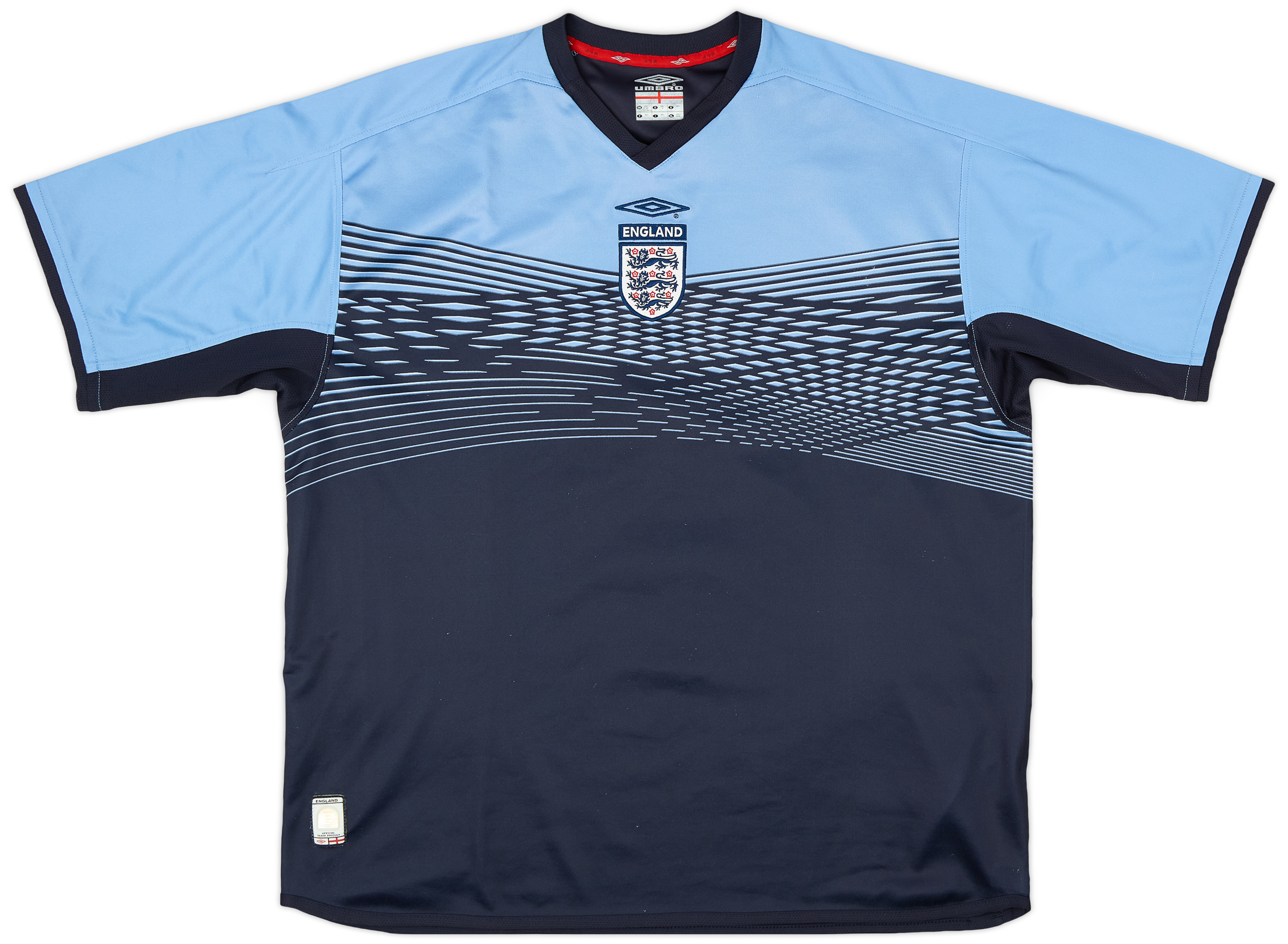 2002-03 England Umbro Training Shirt - 8/10 - (XXL)