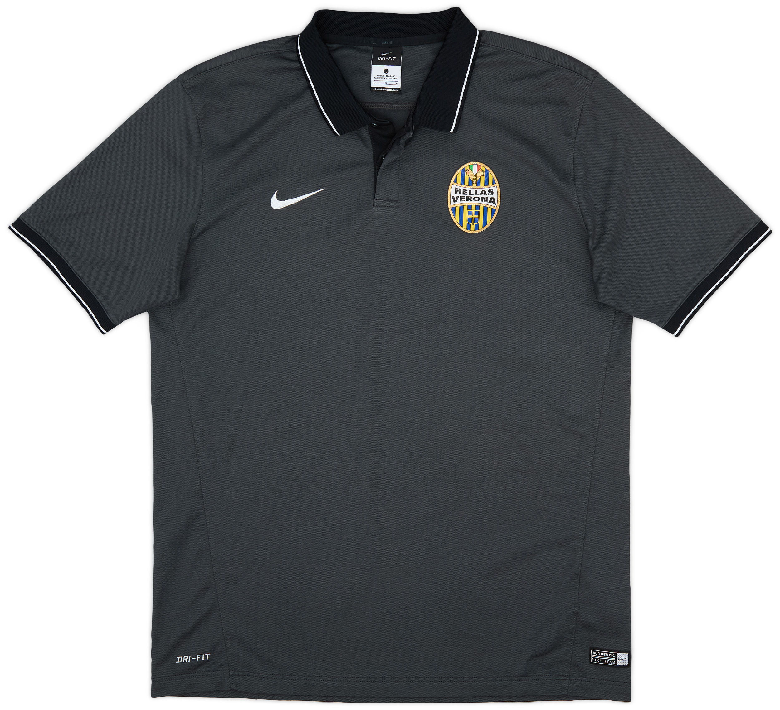 2014-15 Hellas Verona Nike Polo Shirt - 8/10 - (L)