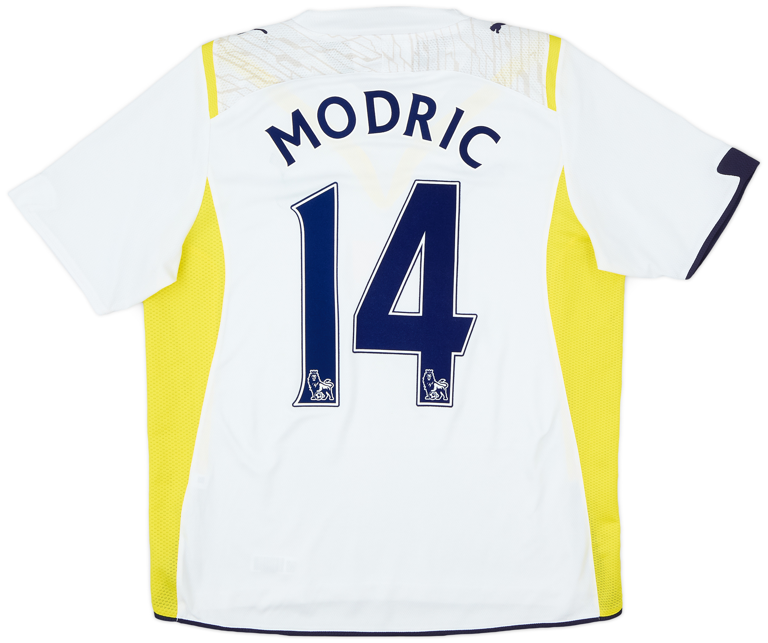 2009-10 Tottenham Home Shirt Modric #14 - 8/10 - (L)
