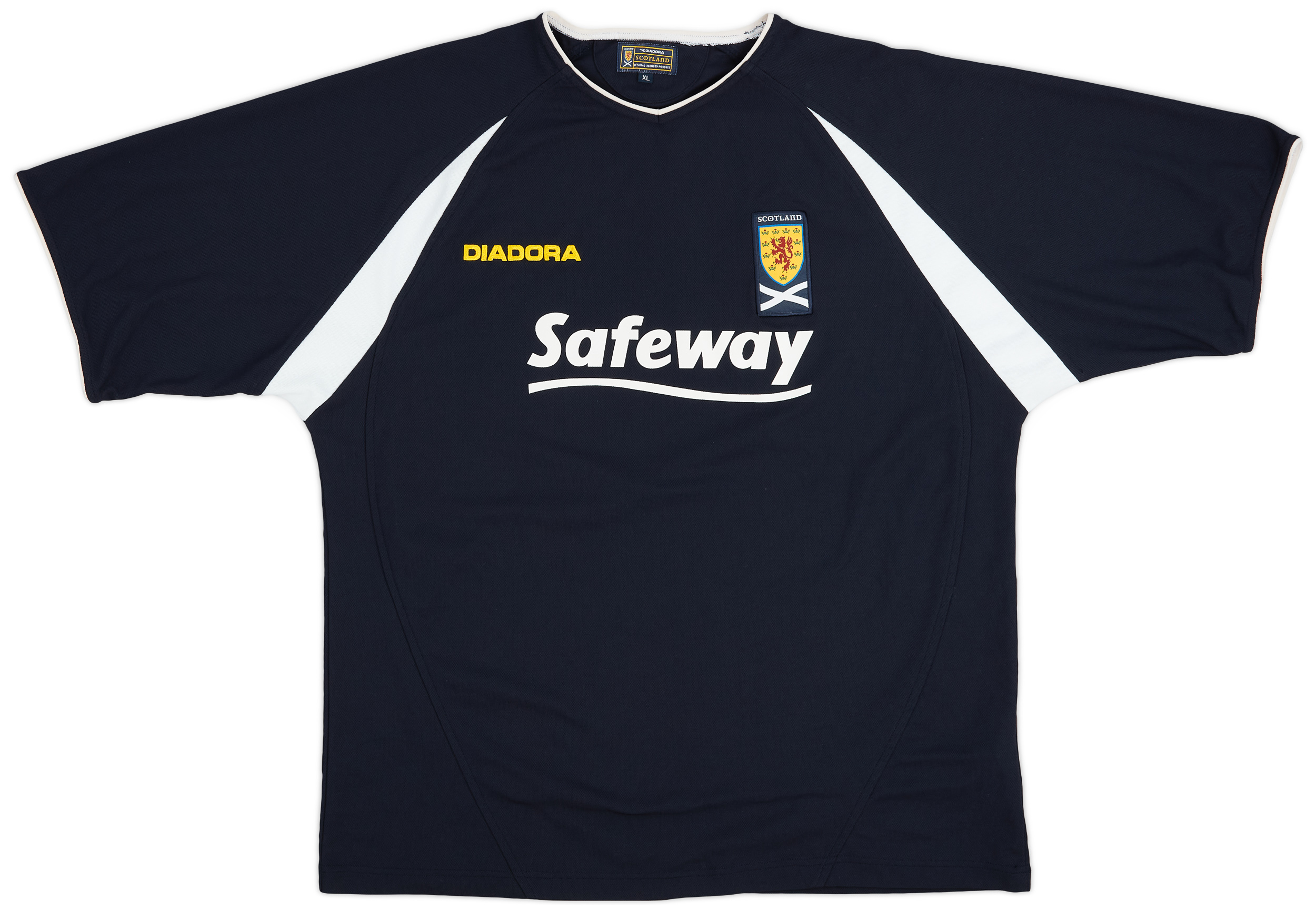 2003-05 Scotland Diadora Training Shirt - 9/10 - (XL)