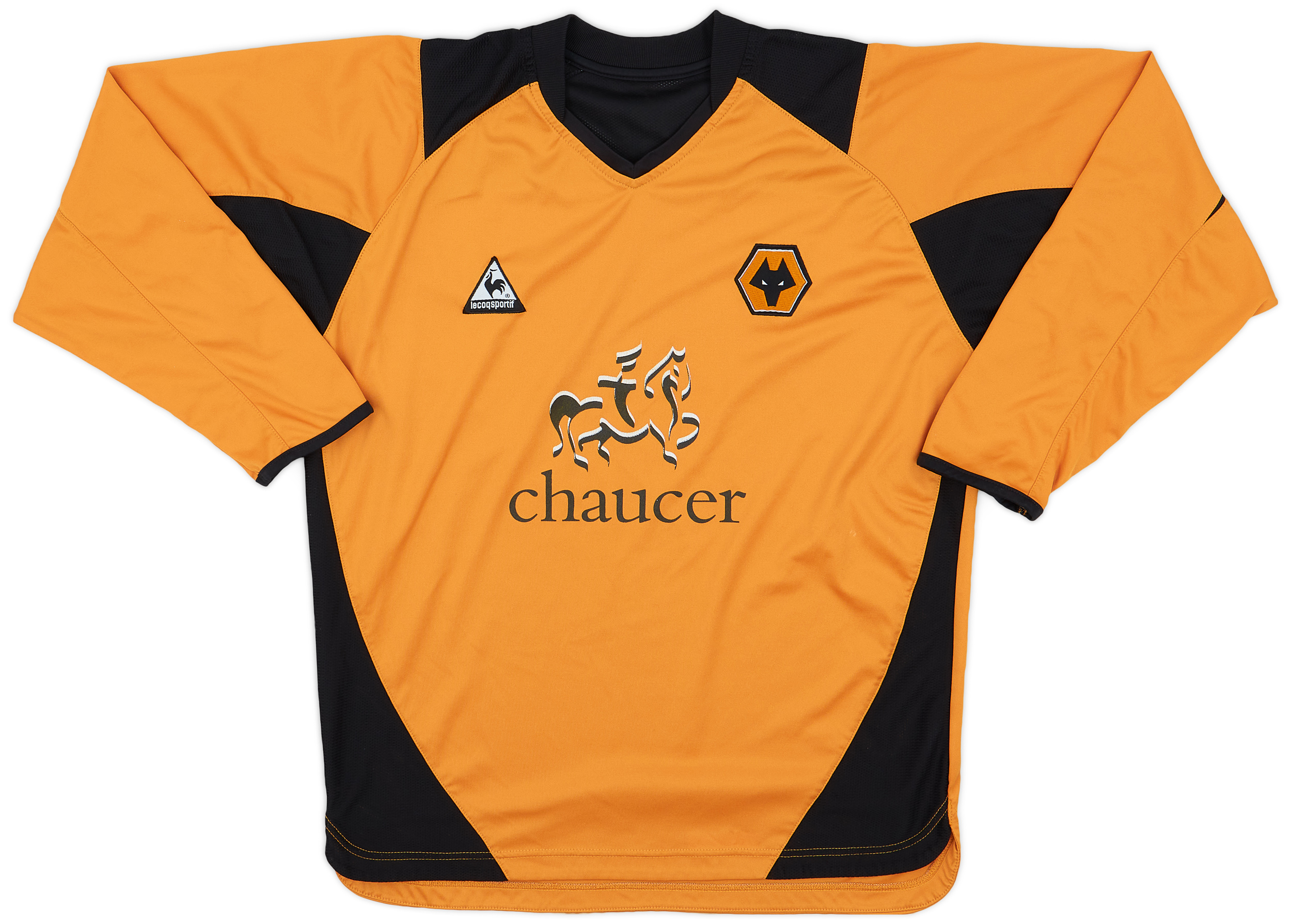 2004-06 Wolves Home L/S Shirt - 8/10 - (L)