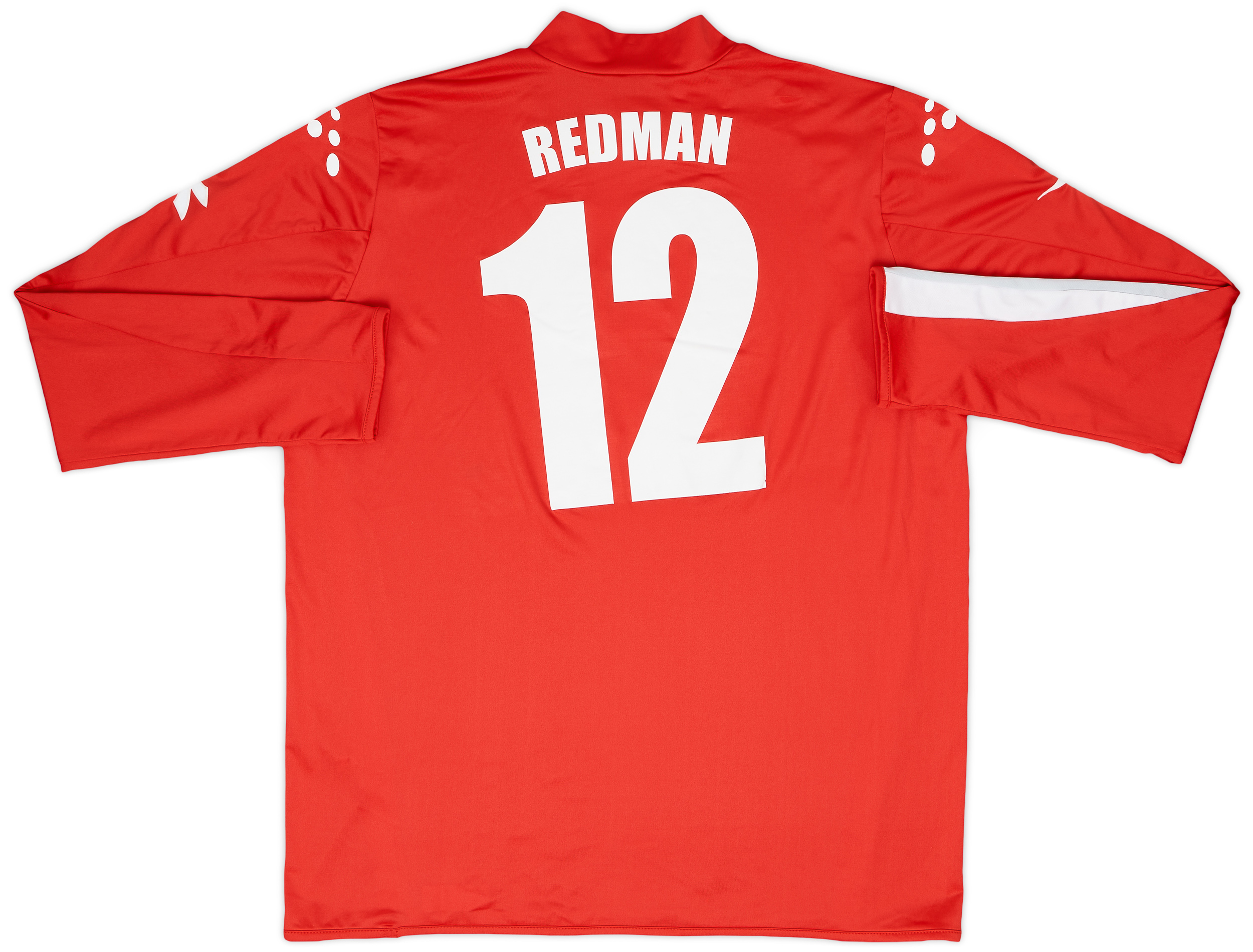 2006-07 Portadown Match Issue Home Shirt Redman #12
