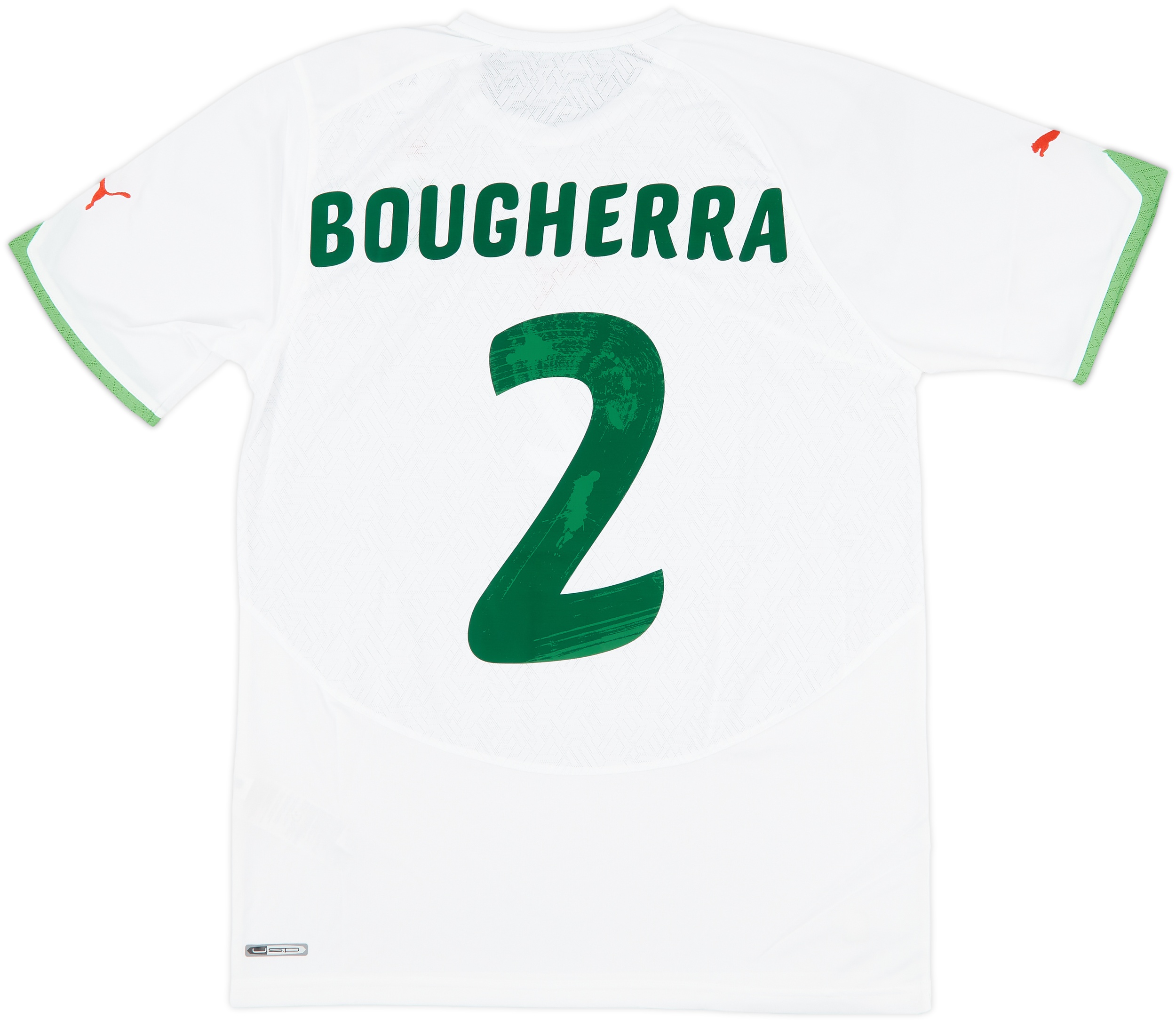 2010-11 Algeria Home Shirt Bougherra #2 (M)
