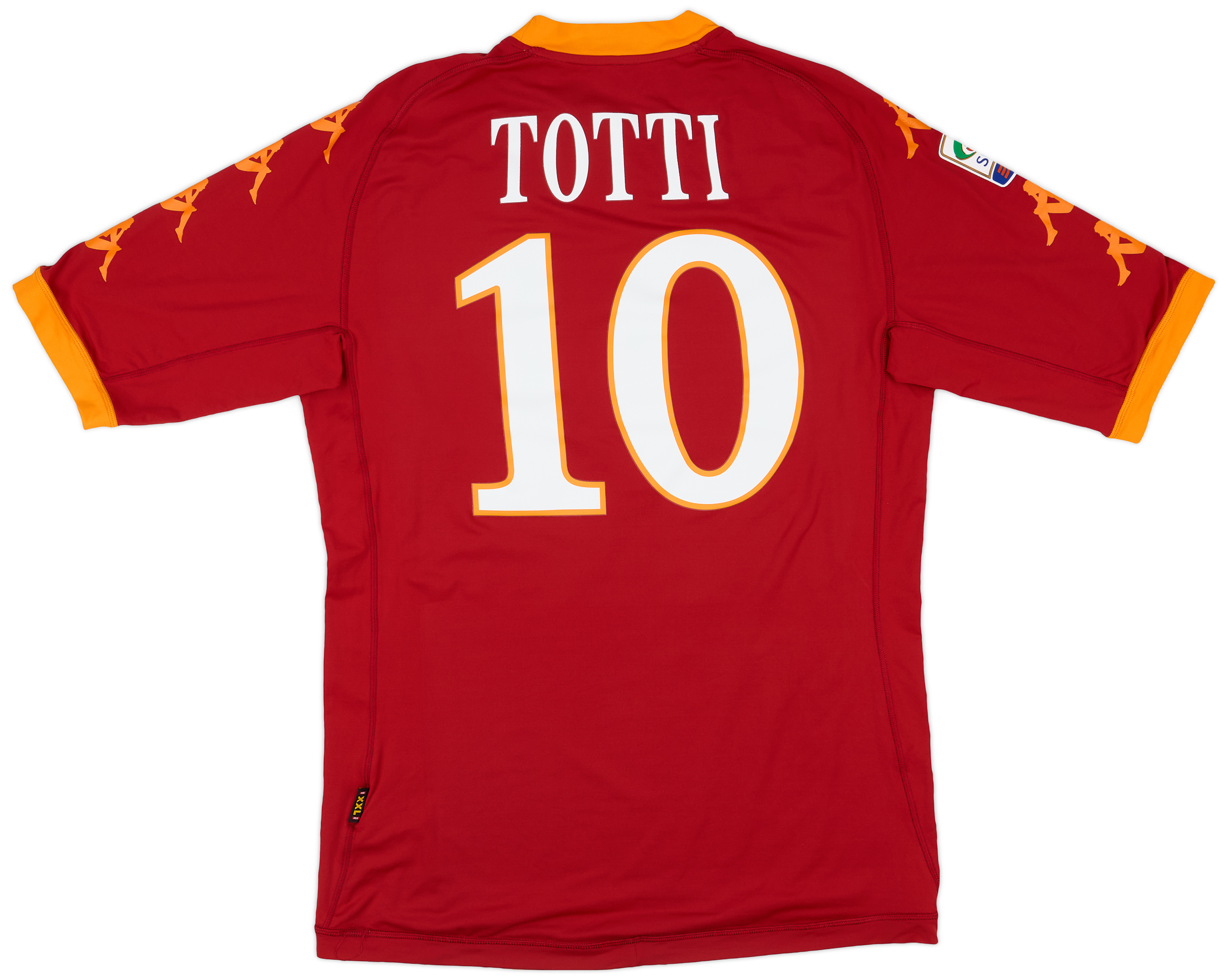 2010-11 Roma Home Shirt Totti #10 - 7/10 - (XXL)