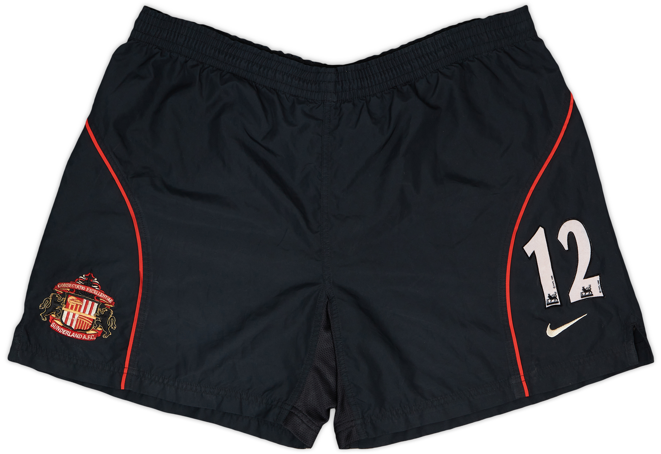 2000-01 Sunderland Match Issue Home Shorts #12 (Dichio)