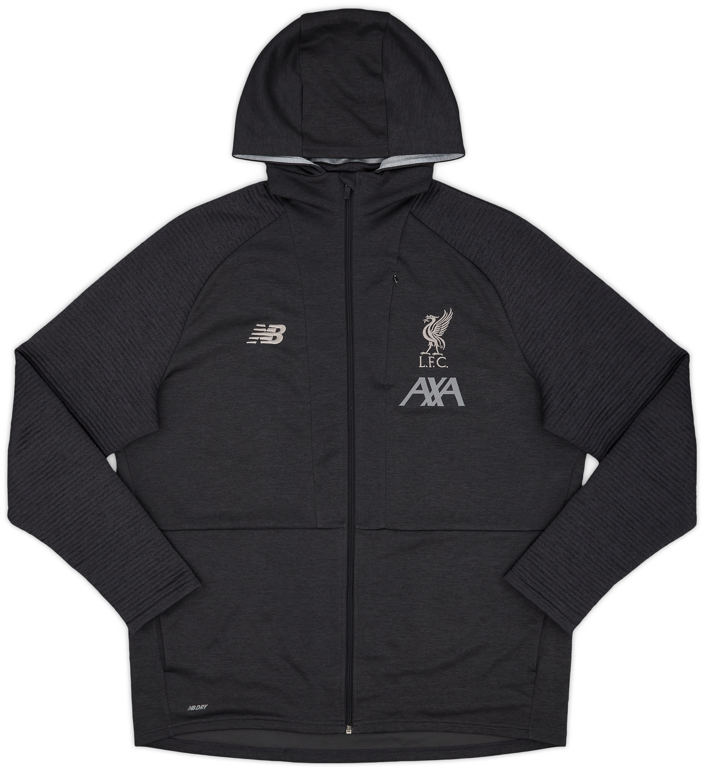 2019-20 Liverpool New Balance Travel Hooded Jacket - 8/10 - (XXL)
