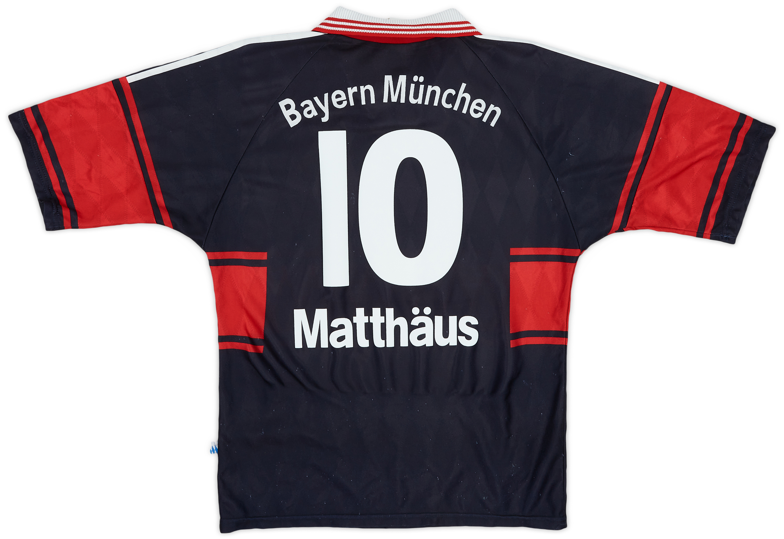 1997-99 Bayern Munich Home Shirt Matthaus #10 - 6/10 - (S)