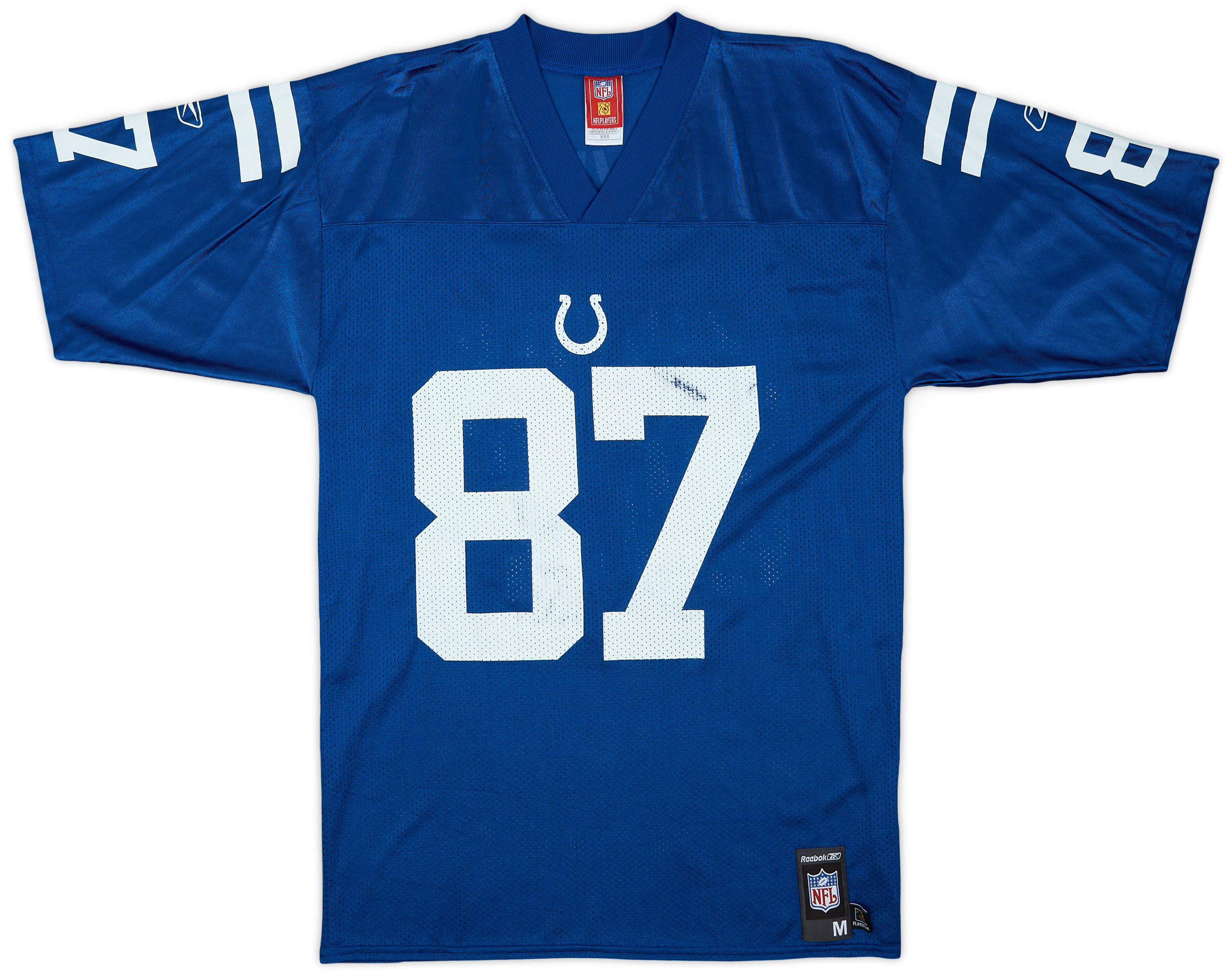 2005-06 Indianapolis Colts Wayne #87 Reebok Replica Home Jersey - 5/10 ...