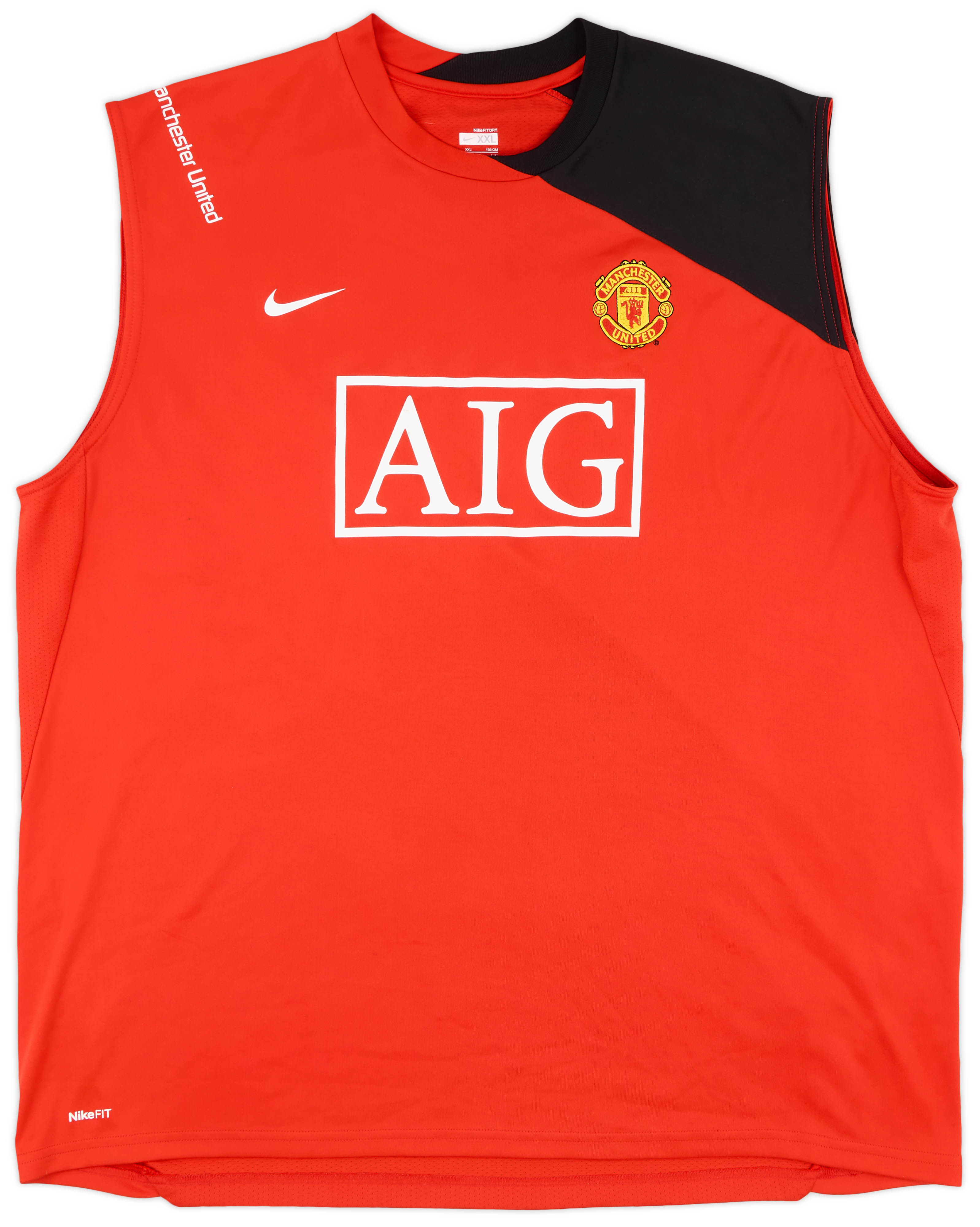 2008-09 Manchester United Nike Training Vest - 8/10 - (XXL)